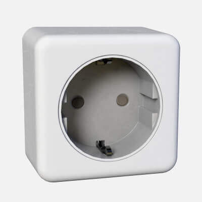 Plug Socket - 3D Model by Grishmanovskij Anton