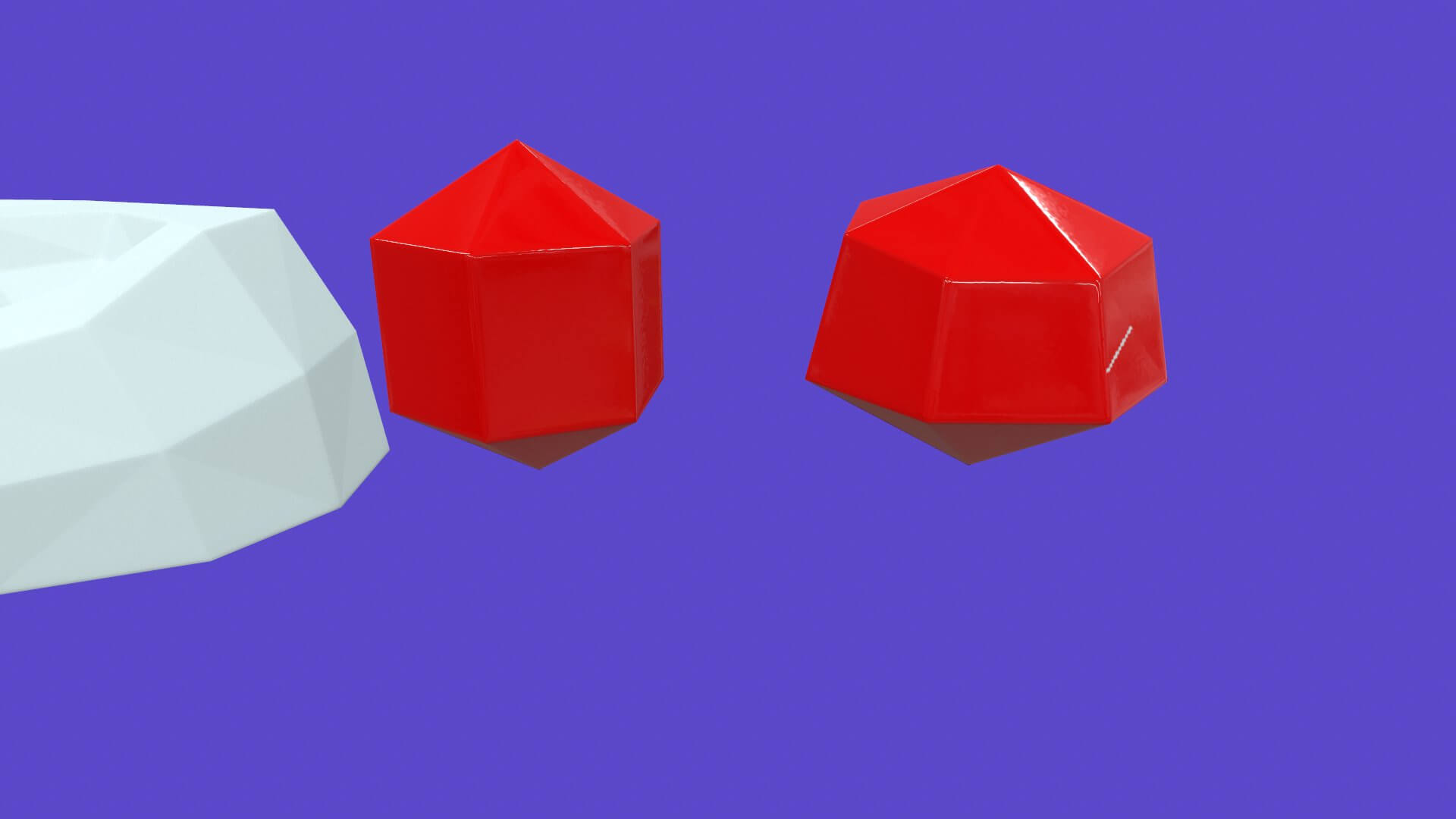 Polygonal Cartoon Skull - 3D Model by Grishmanovskij Anton