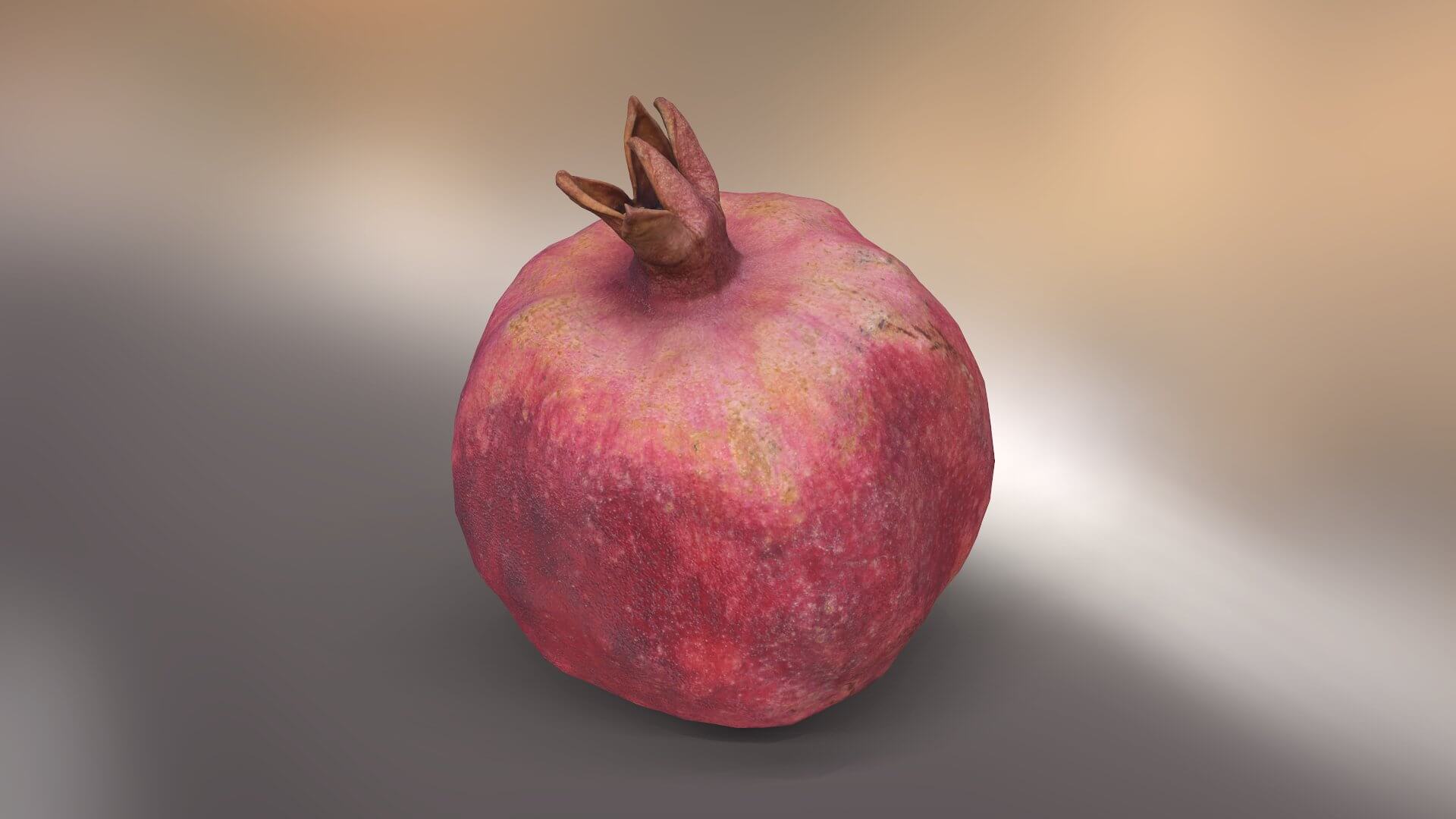 Pomegranate - 3D Model by Grishmanovskij Anton