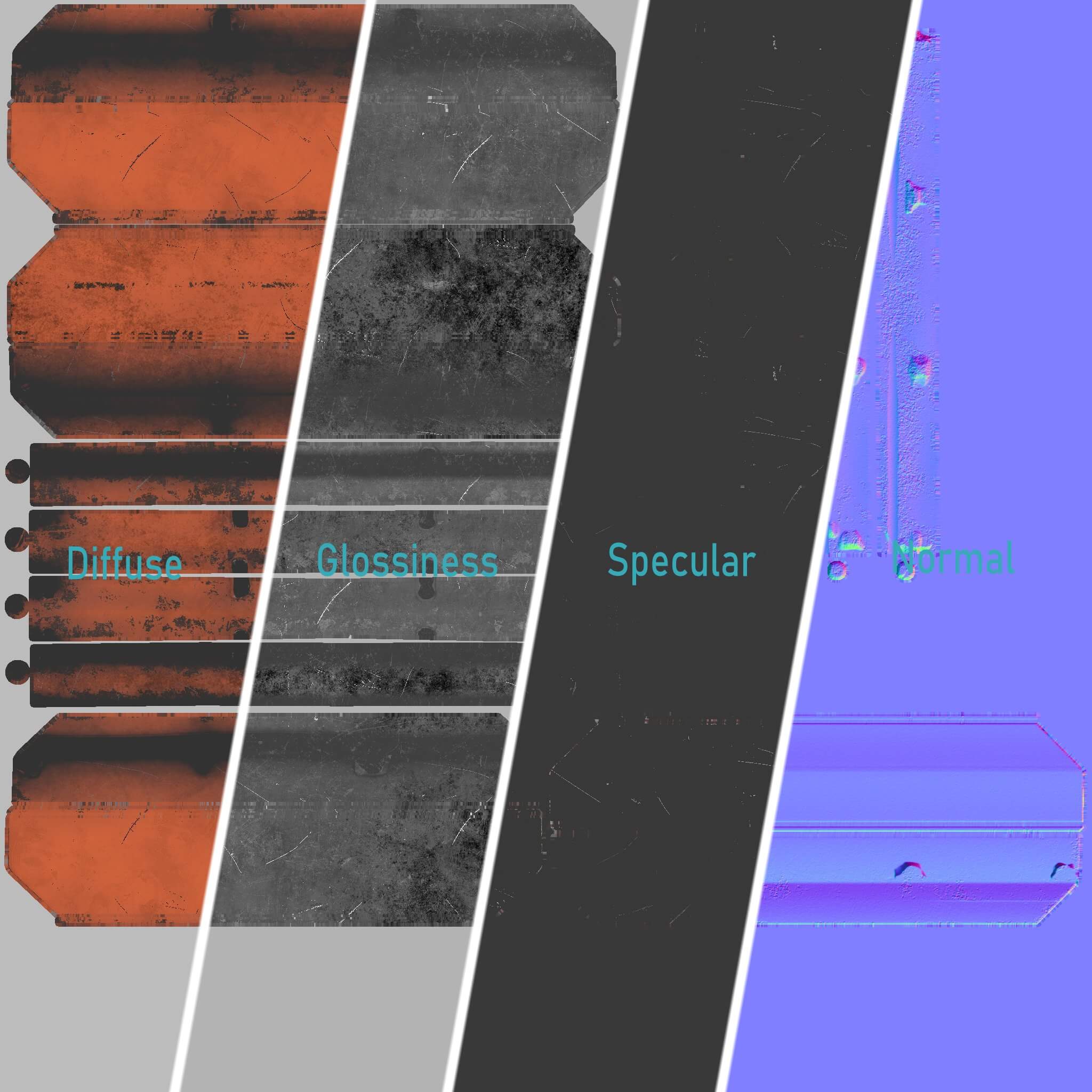 Prison Bars V2 - 3D Model by Grishmanovskij Anton