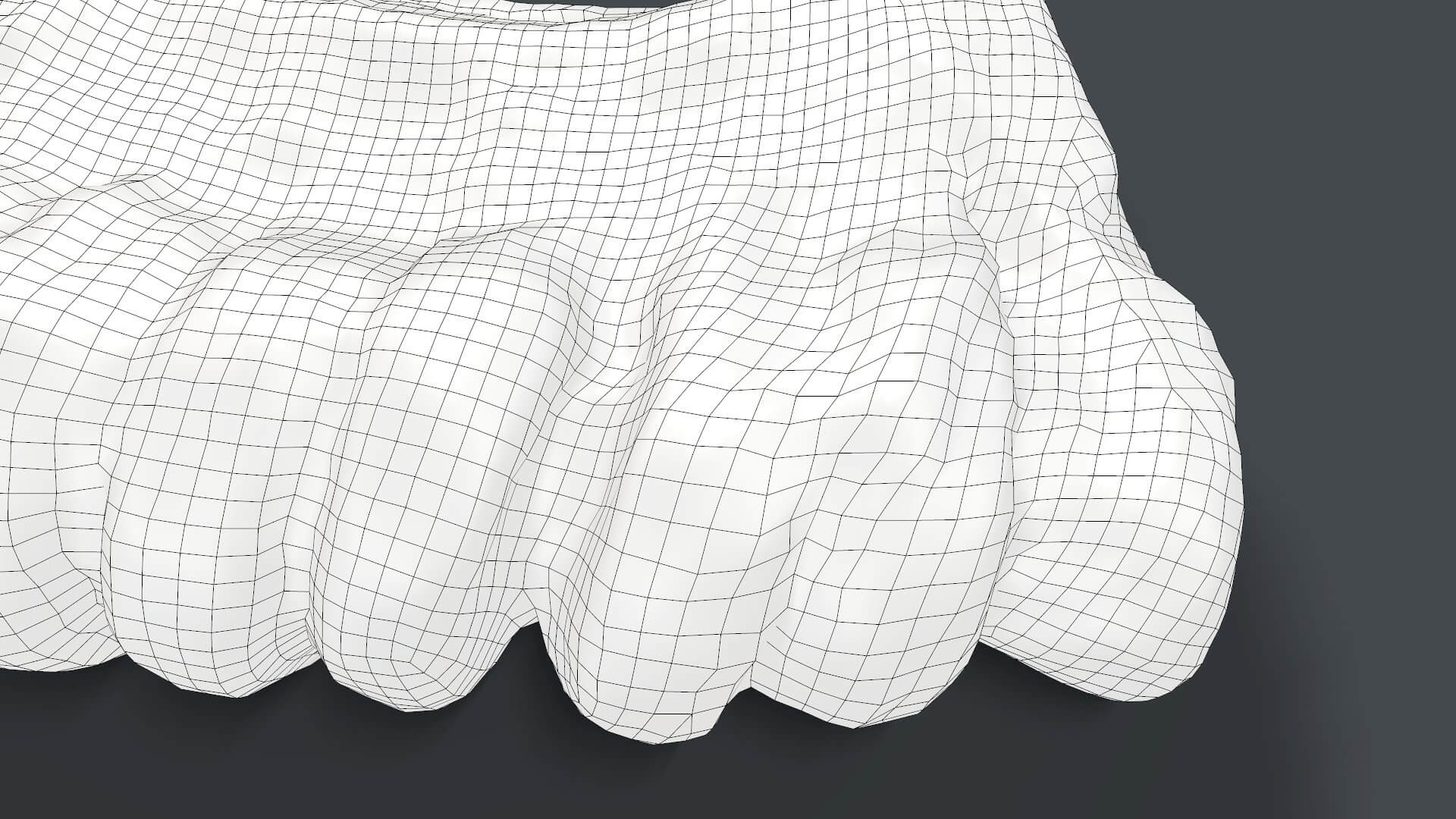 Puff Pastry Bun with Poppy - 3D Model by Grishmanovskij Anton