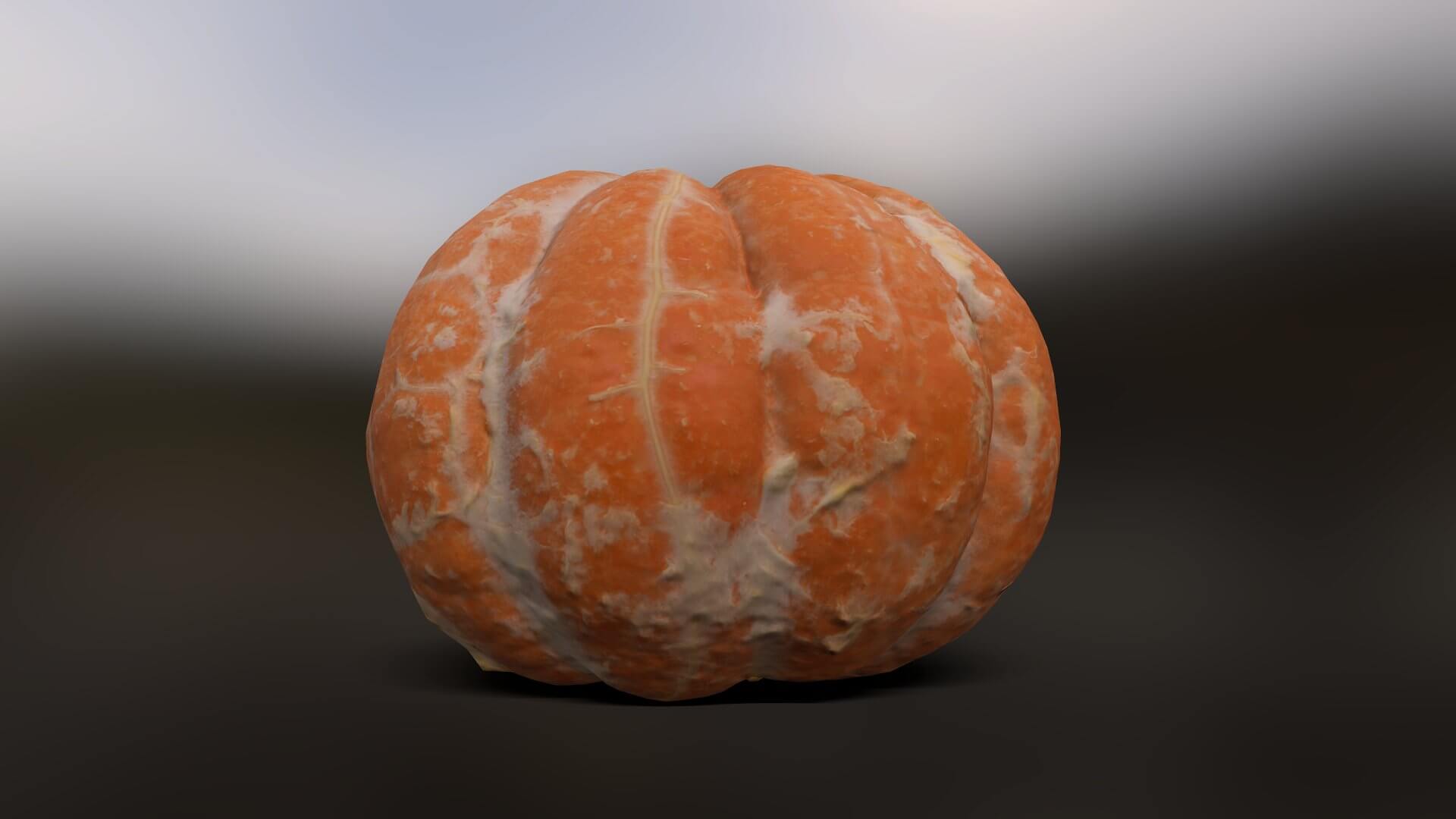 Purified Mandarin - 3D Model by Grishmanovskij Anton