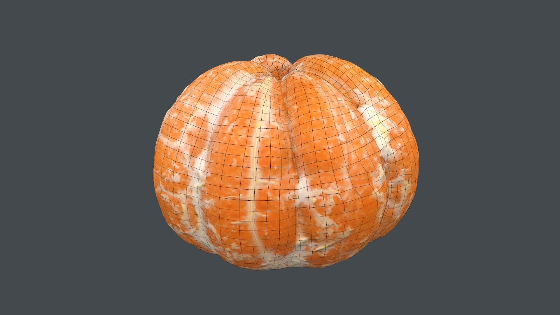 Purified Mandarin - 3D Model by Grishmanovskij Anton