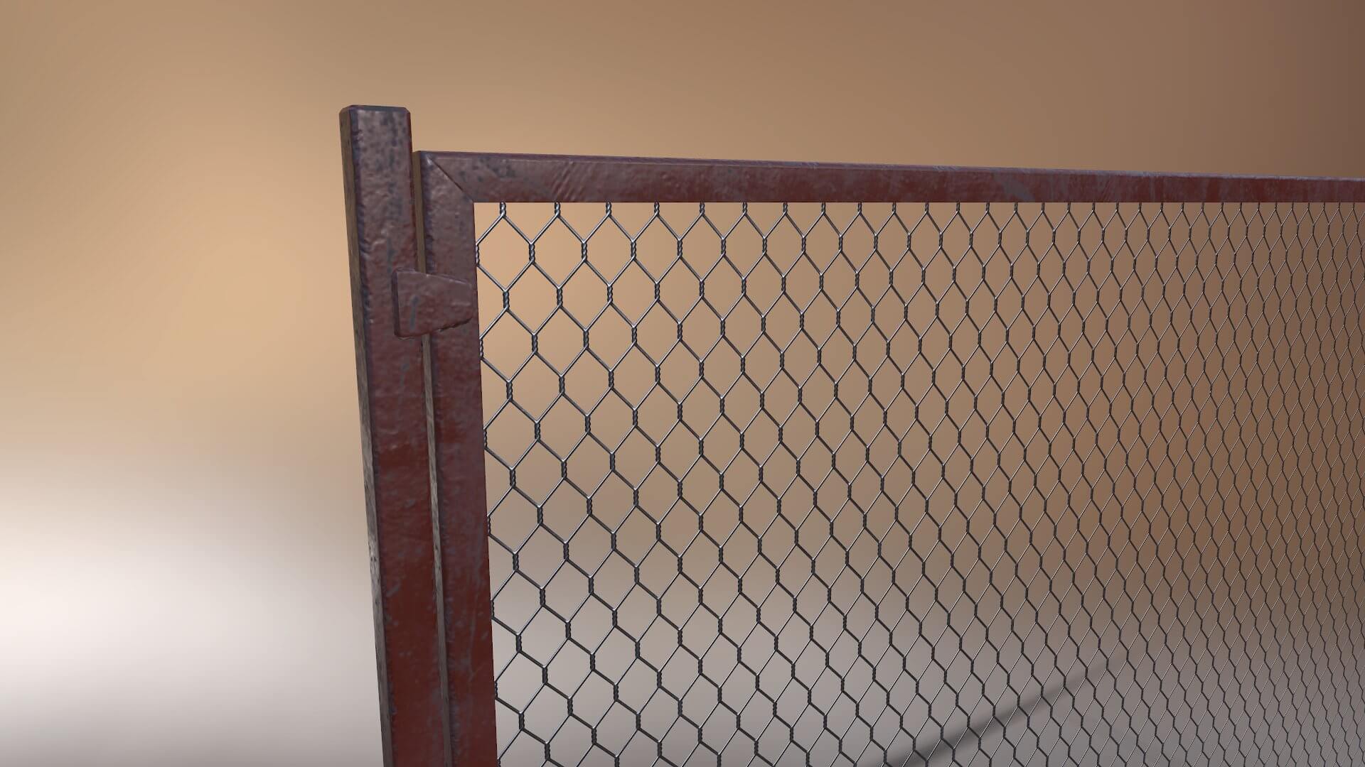 Rabitz Fence - 3D Model by Grishmanovskij Anton