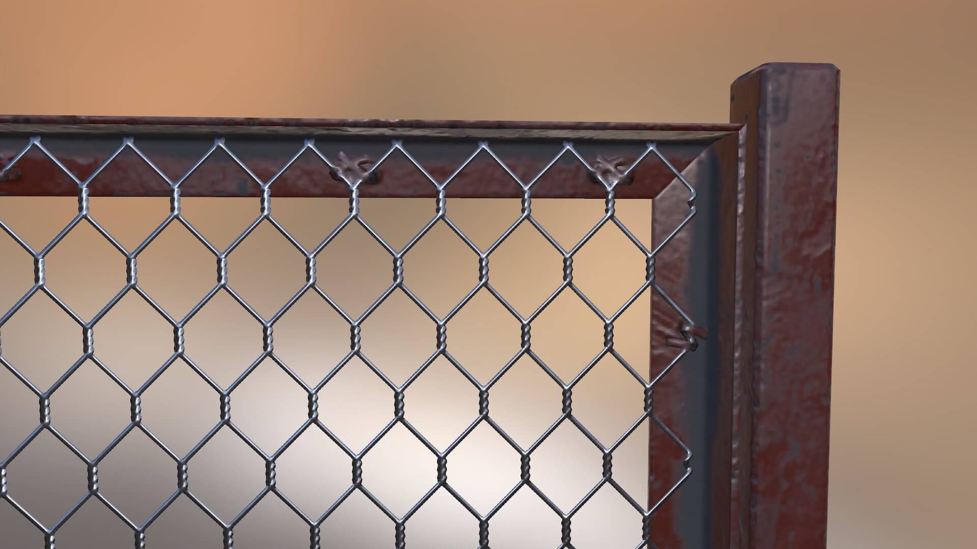 Rabitz Fence - 3D Model by Grishmanovskij Anton