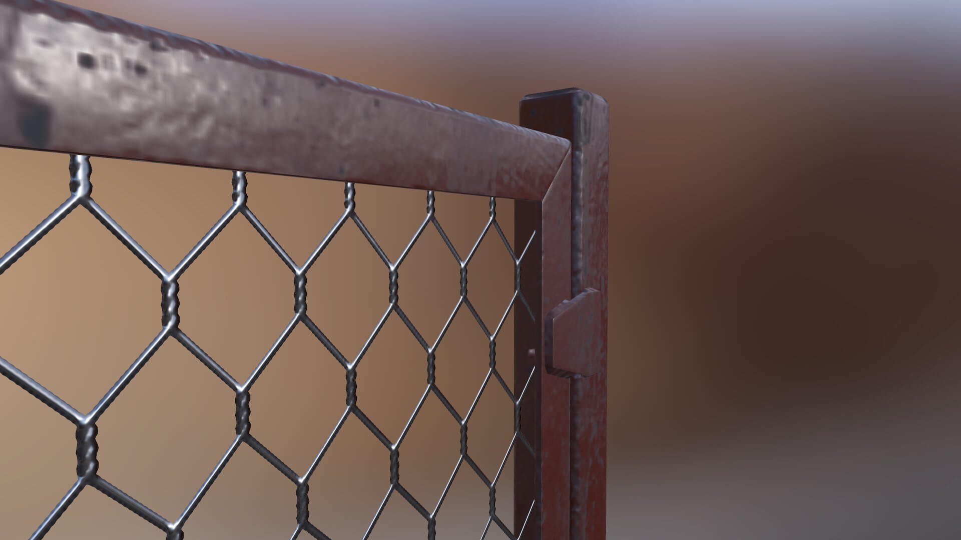 Rabitz Fence - 3D Model by Grishmanovskij Anton