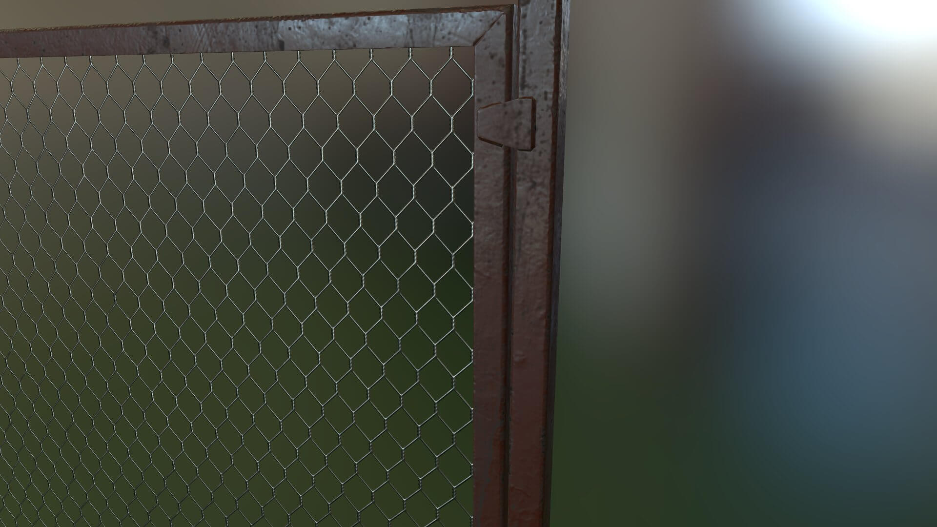 Rabitz Fence - 3D Model by Grishmanovskij Anton