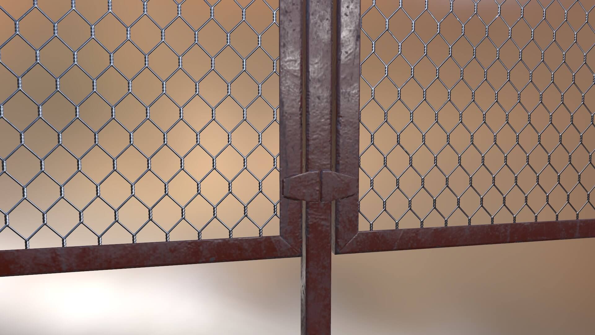 Rabitz Fence - 3D Model by Grishmanovskij Anton