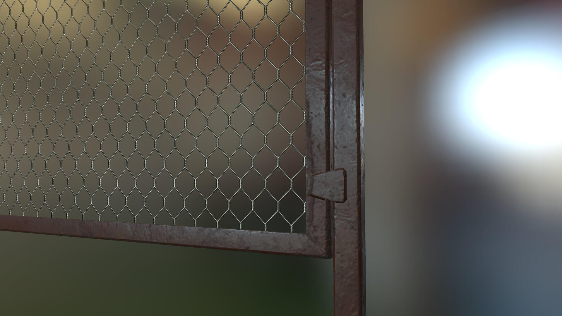 Rabitz Fence - 3D Model by Grishmanovskij Anton