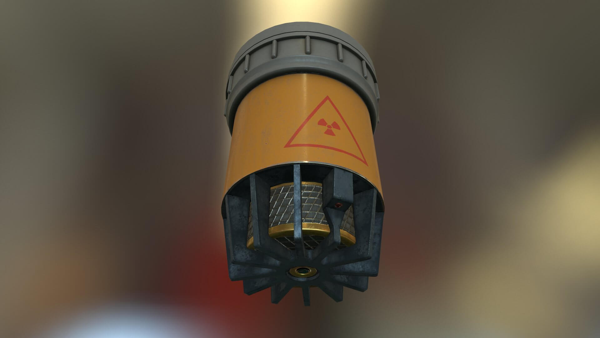 Radioisotope Smoke Detector RID-1 3D Model by Grishmanovskij Anton