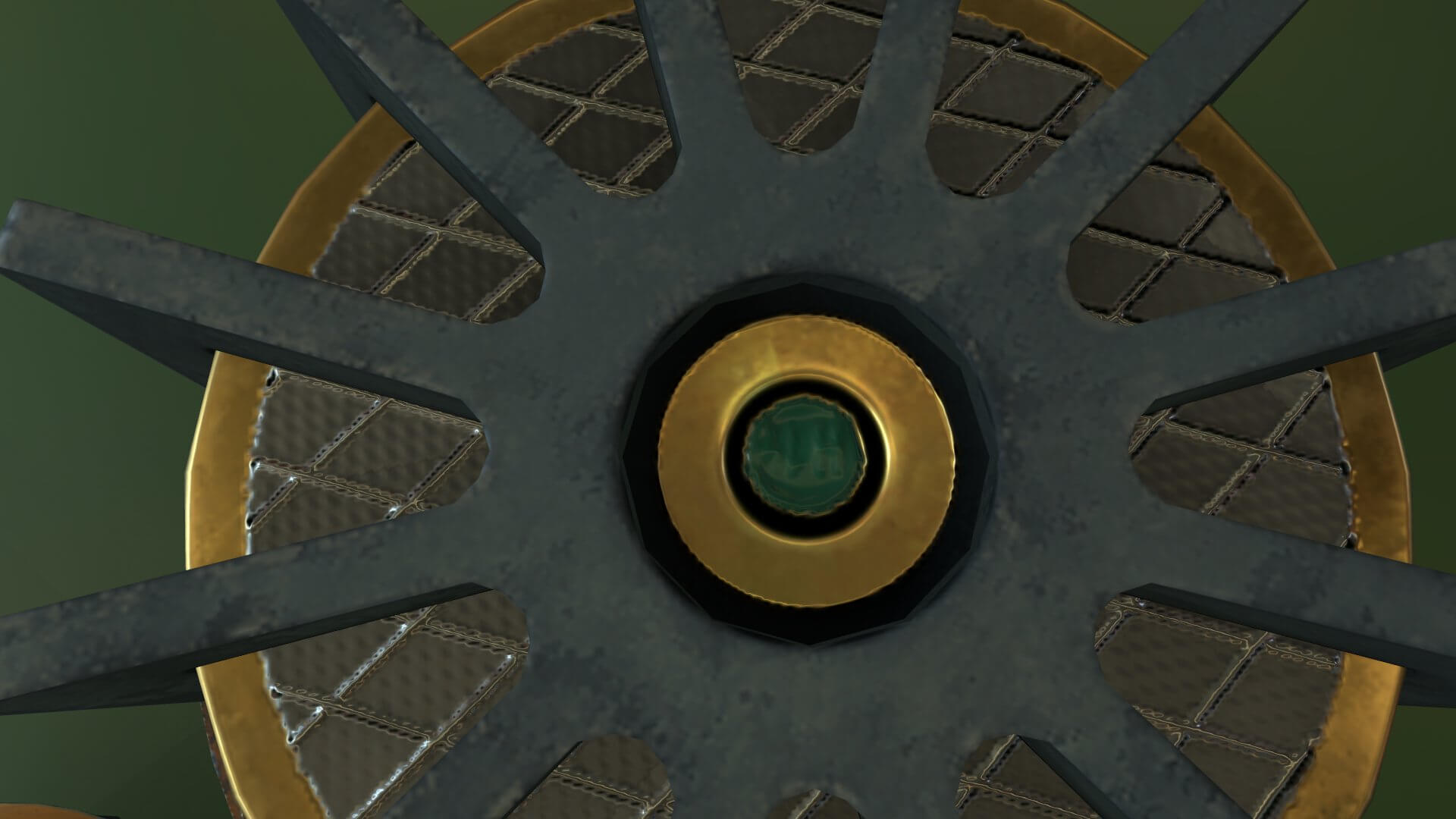 Radioisotope Smoke Detector RID-1 3D Model by Grishmanovskij Anton