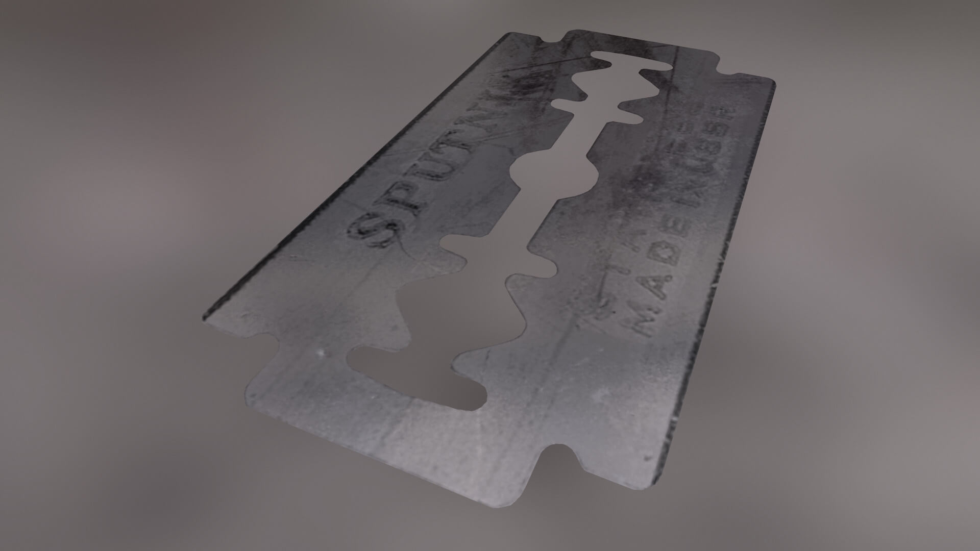 Razor Blade - 3D Model by Grishmanovskij Anton