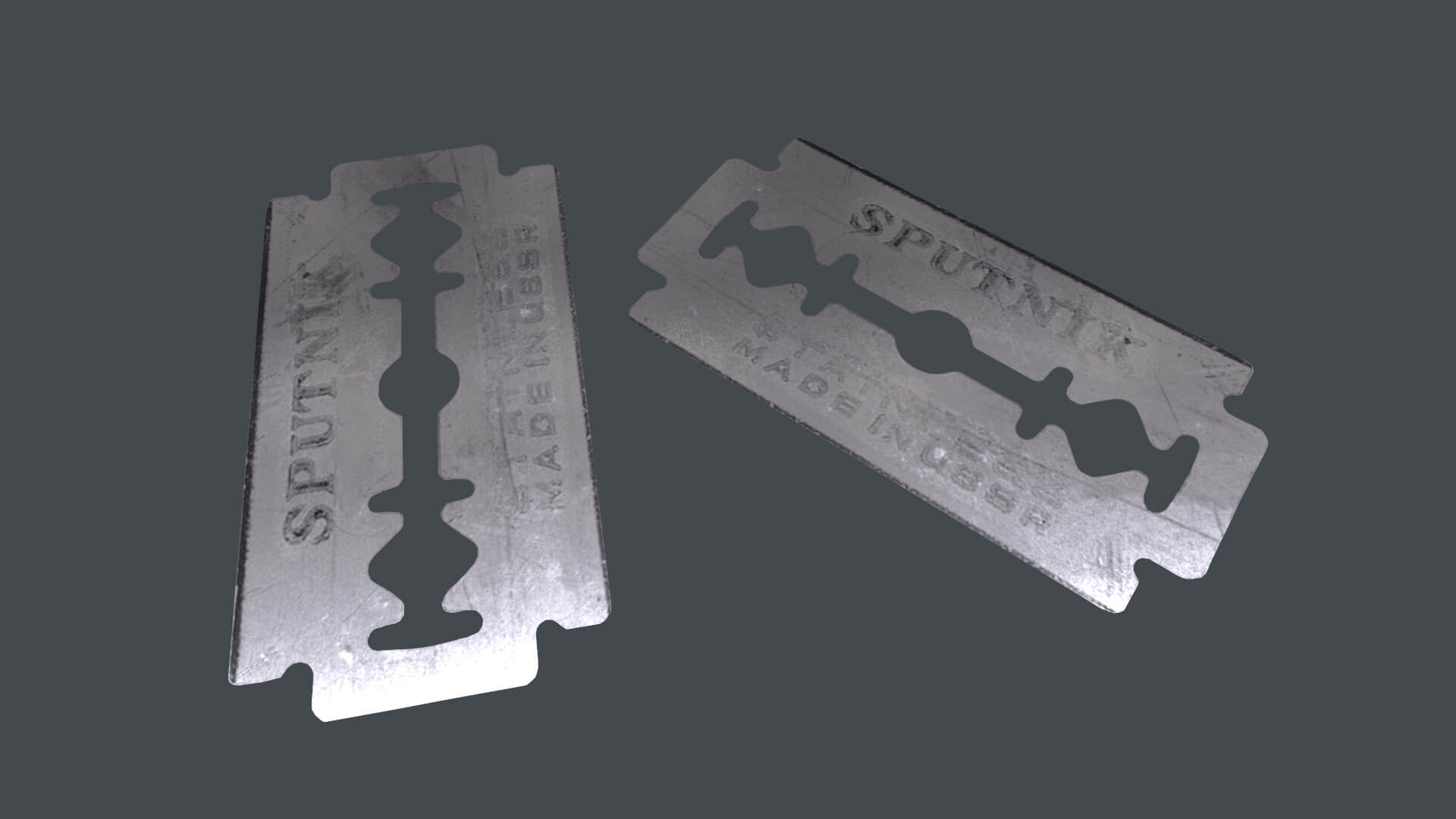 Razor Blade - 3D Model by Grishmanovskij Anton