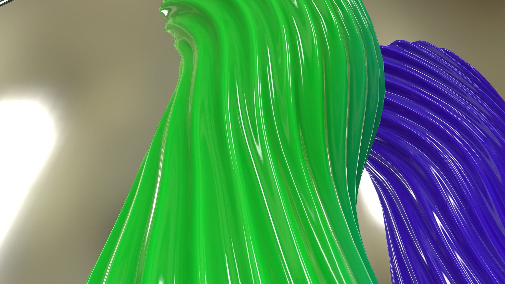 Ribbed Twisted Vase - 3D Model by Grishmanovskij Anton