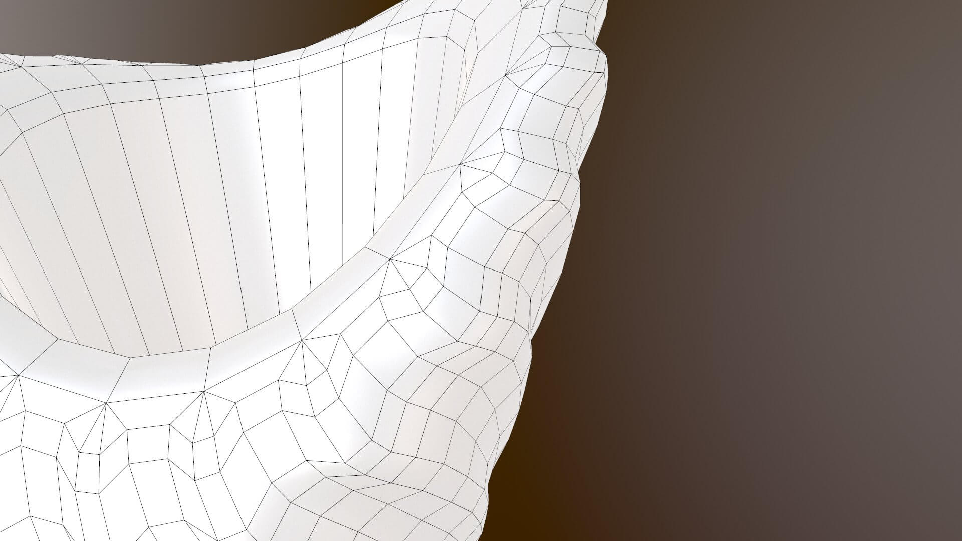 Ribbed Twisted Vase - 3D Model by Grishmanovskij Anton