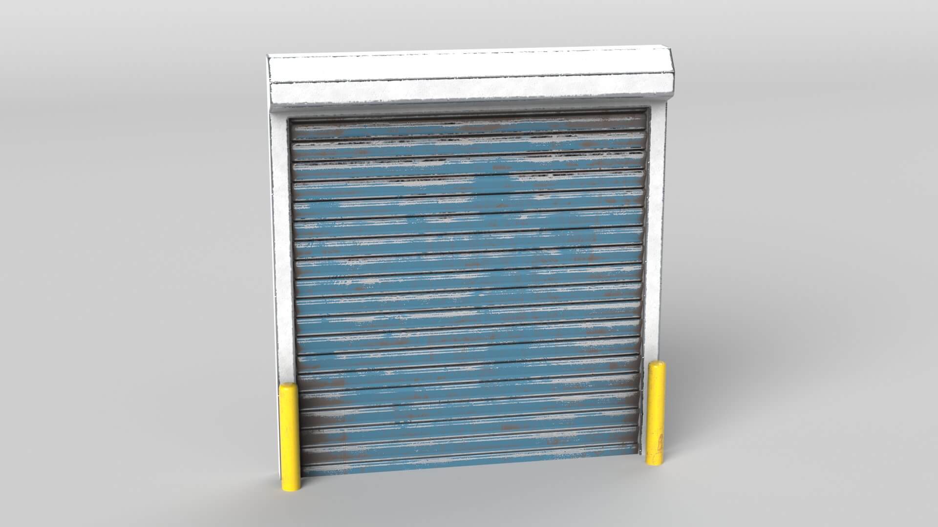 Roller Shutters - 3D Model by Grishmanovskij Anton