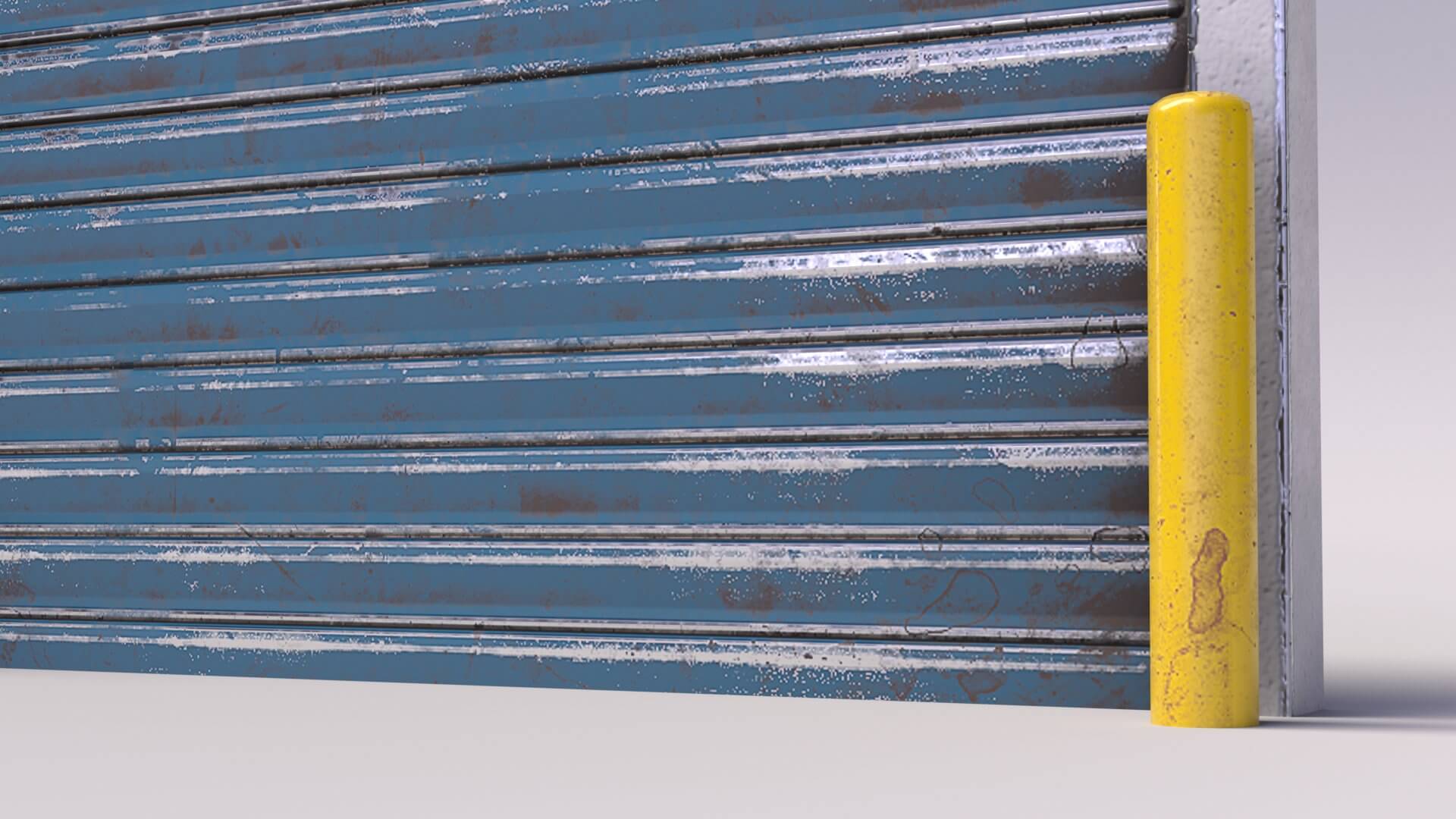 Roller Shutters - 3D Model by Grishmanovskij Anton