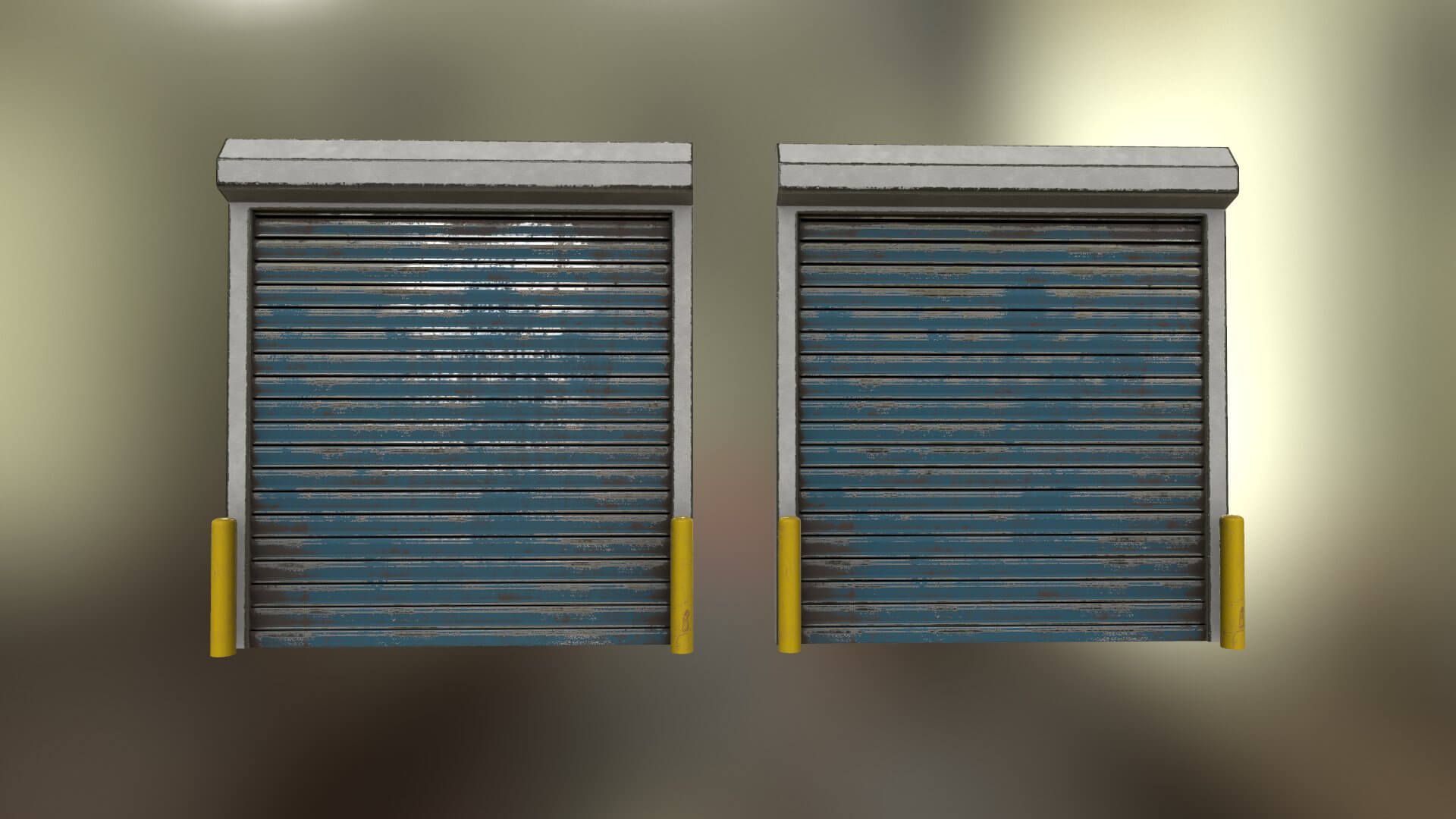 Roller Shutters - 3D Model by Grishmanovskij Anton