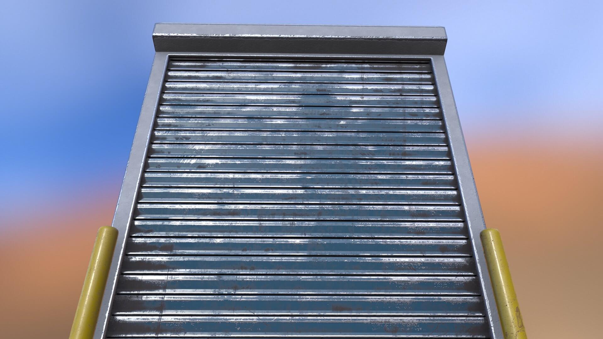 Roller Shutters - 3D Model by Grishmanovskij Anton
