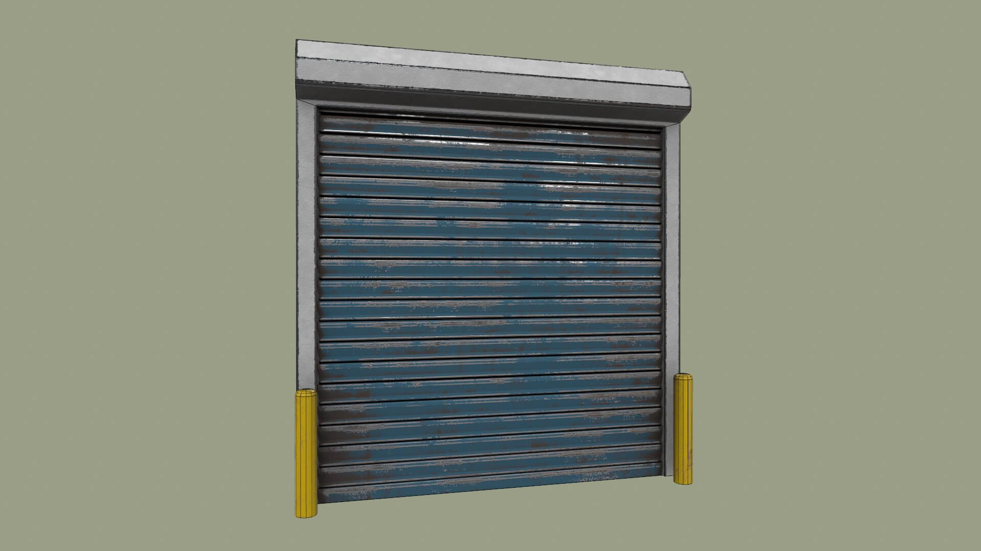 Roller Shutters - 3D Model by Grishmanovskij Anton