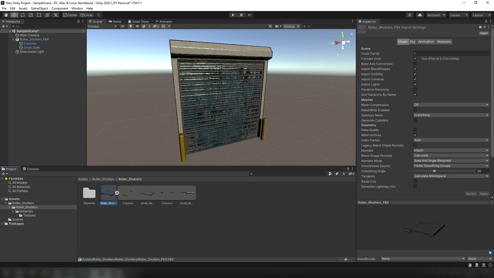 Roller Shutters - 3D Model by Grishmanovskij Anton