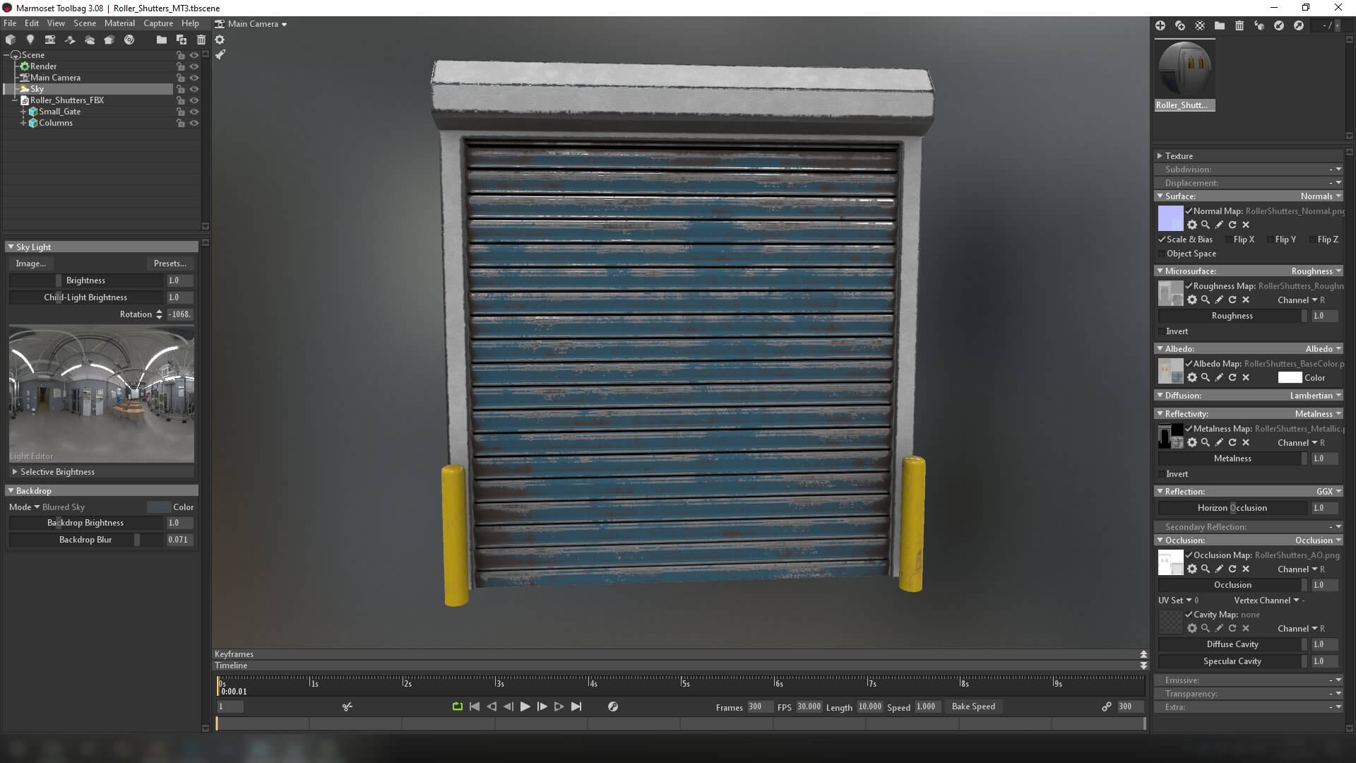 Roller Shutters - 3D Model by Grishmanovskij Anton