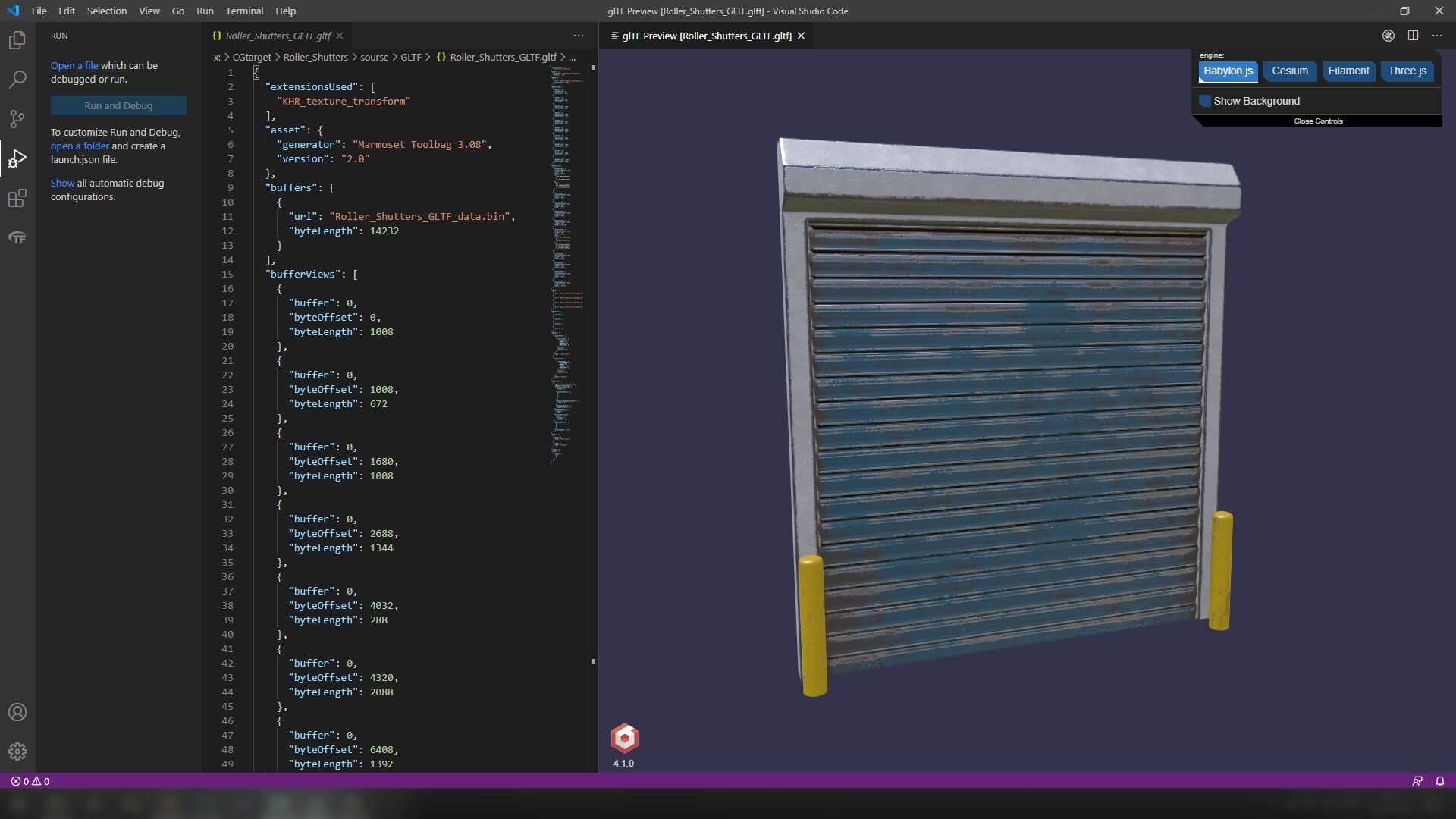 Roller Shutters - 3D Model by Grishmanovskij Anton