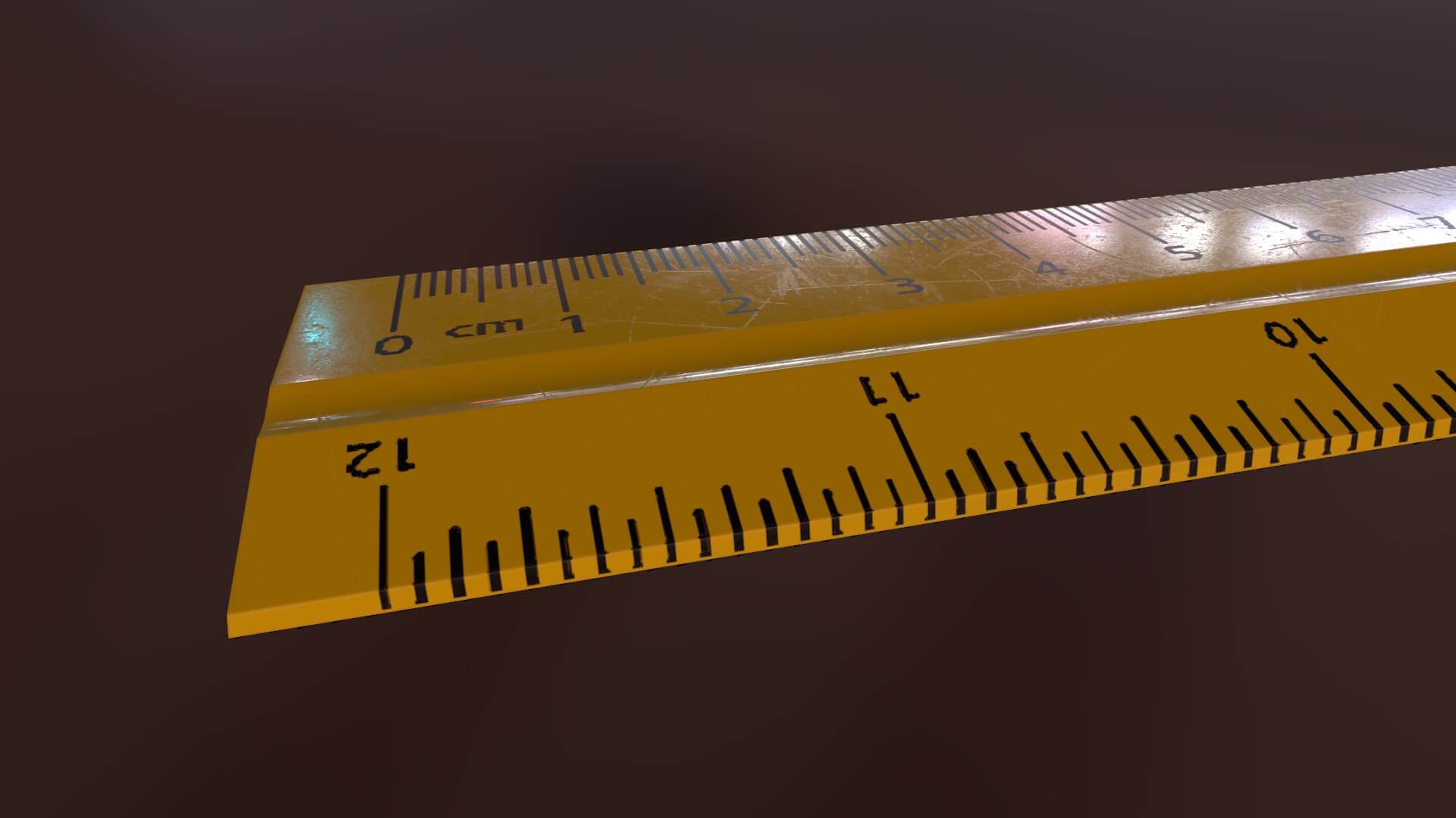 Ruler - 3D Model by Grishmanovskij Anton