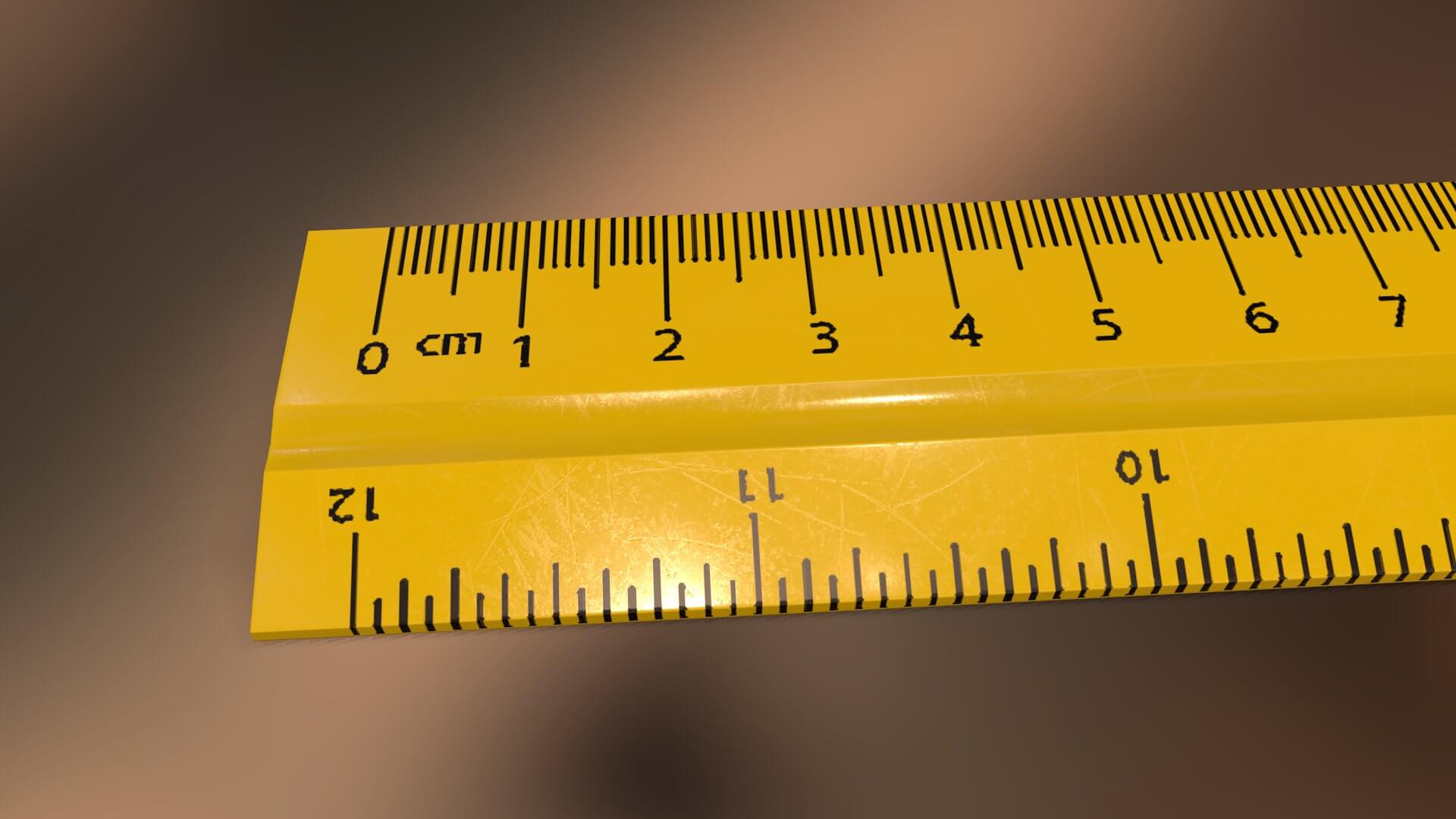 Ruler - 3D Model by Grishmanovskij Anton