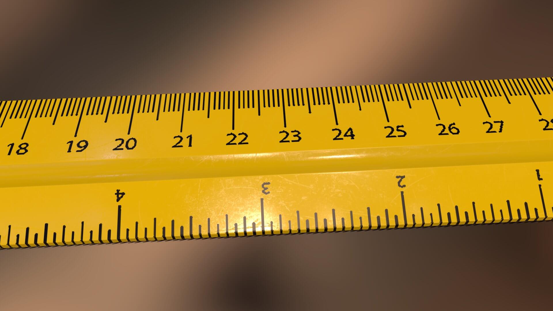 Ruler - 3D Model by Grishmanovskij Anton