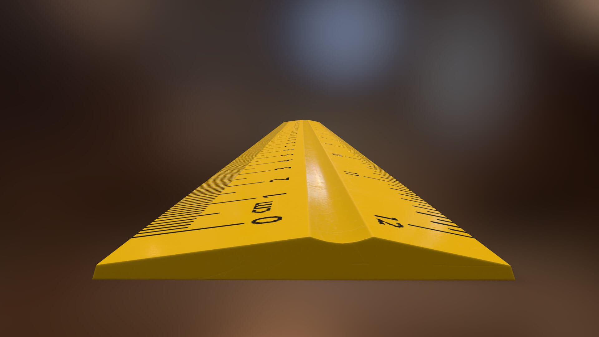 Ruler - 3D Model by Grishmanovskij Anton