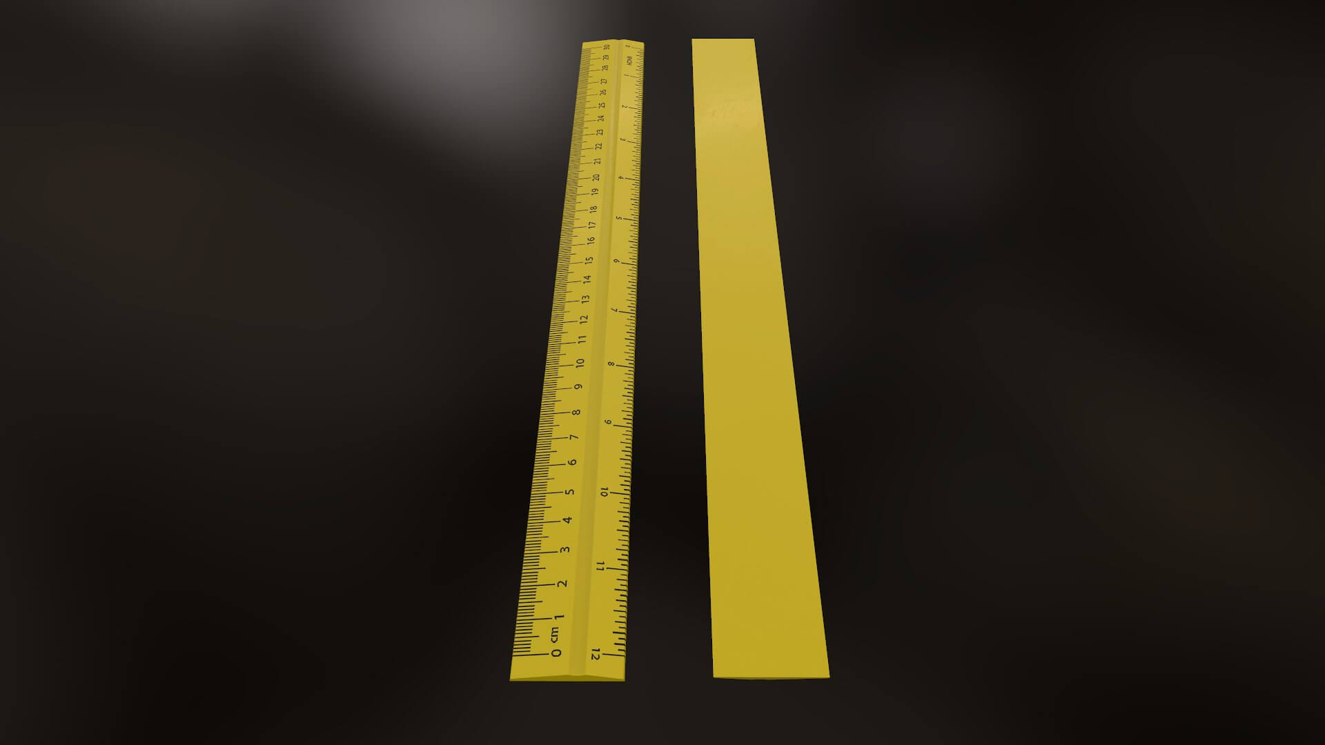 Ruler - 3D Model by Grishmanovskij Anton