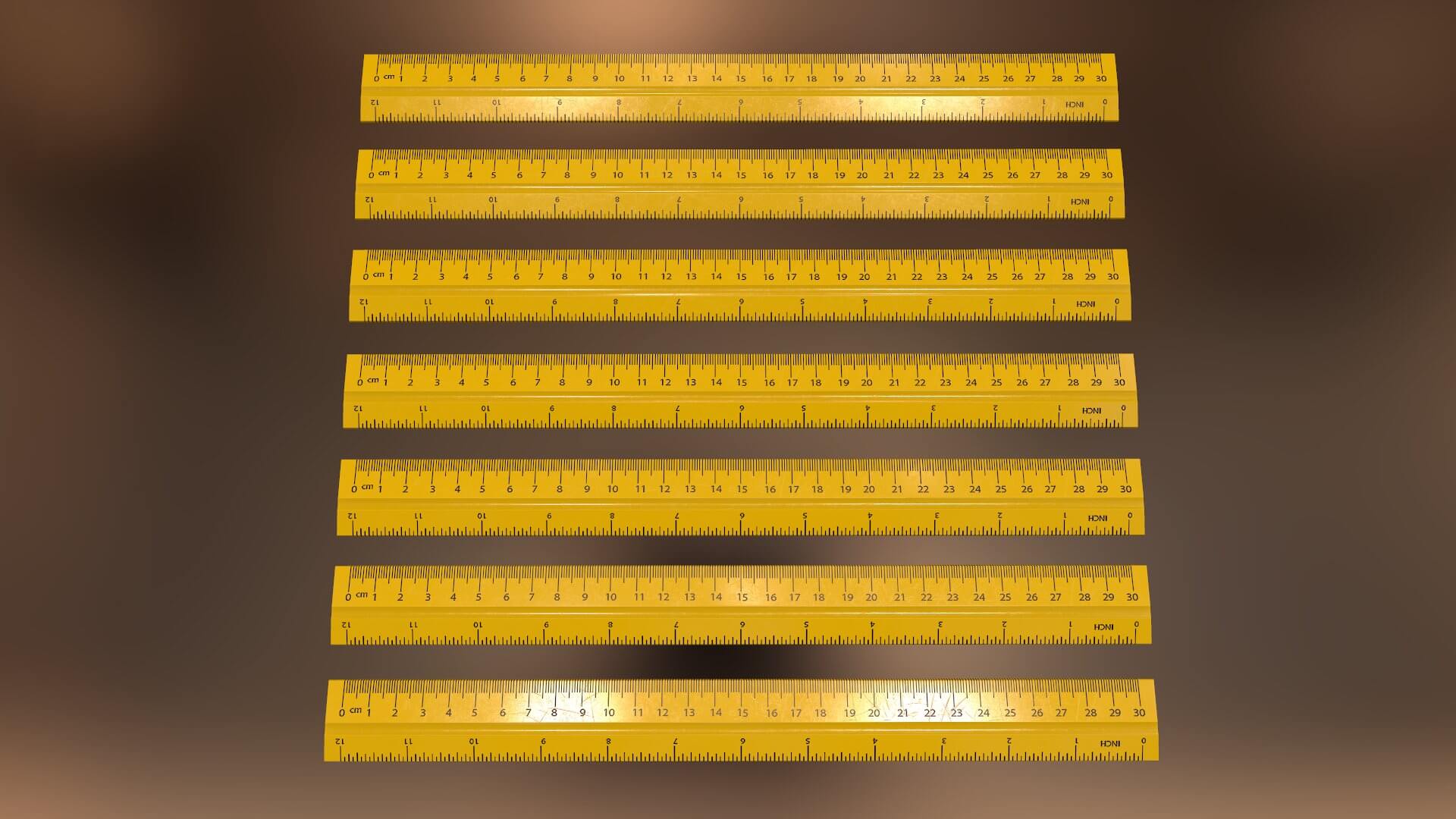 Ruler - 3D Model by Grishmanovskij Anton