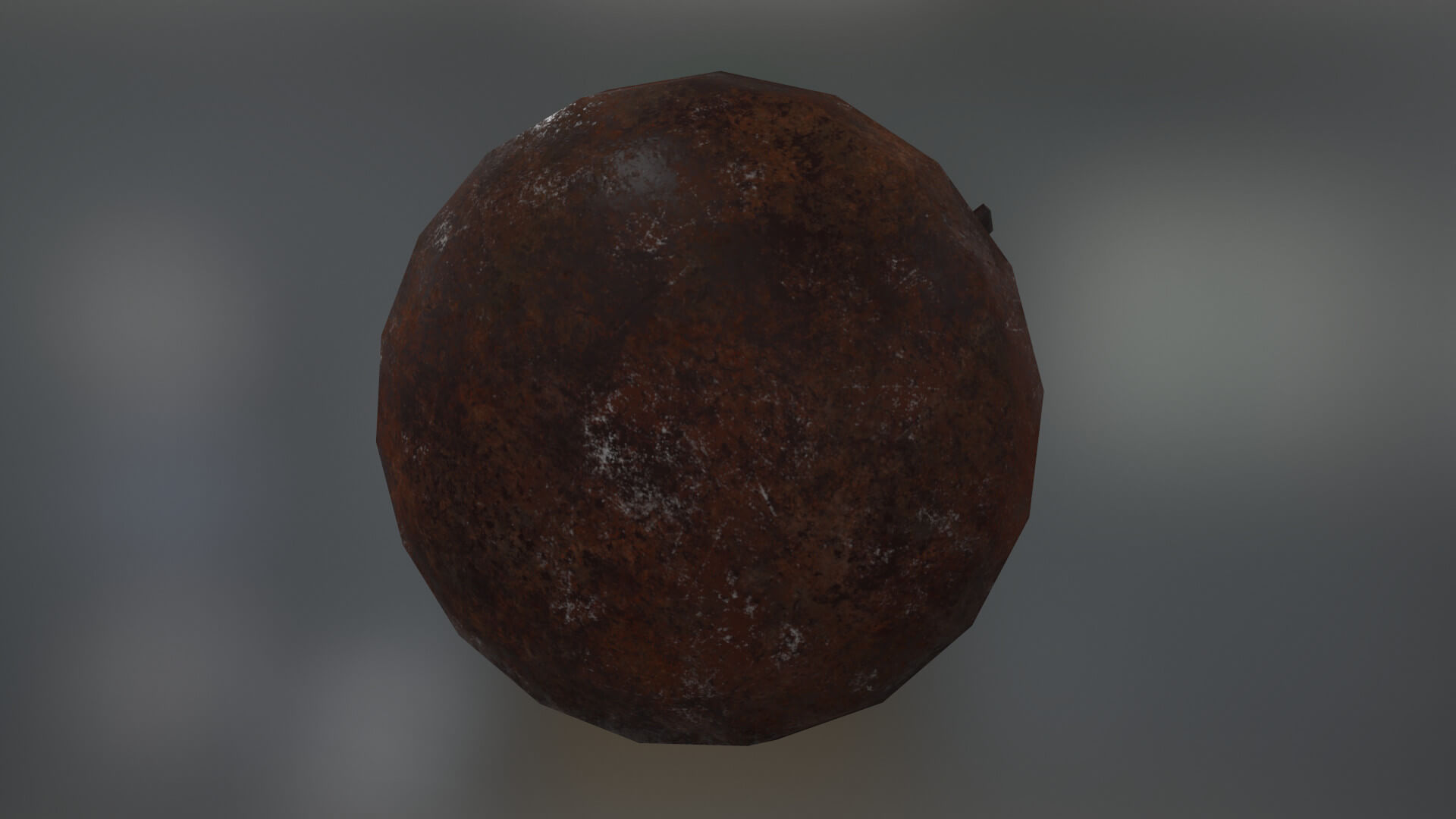 Rusty Bomb - 3D Model by Grishmanovskij Anton
