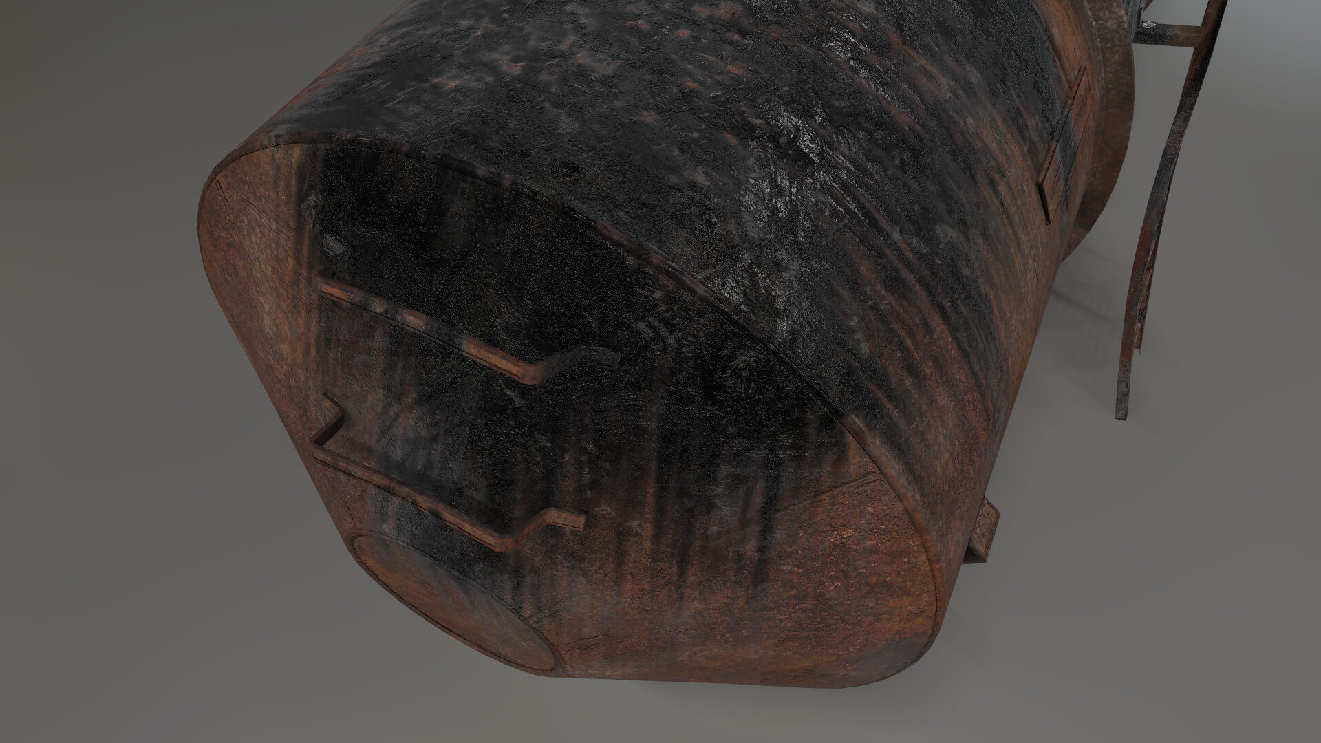 Rusty Cistern - 3D Model by Grishmanovskij Anton