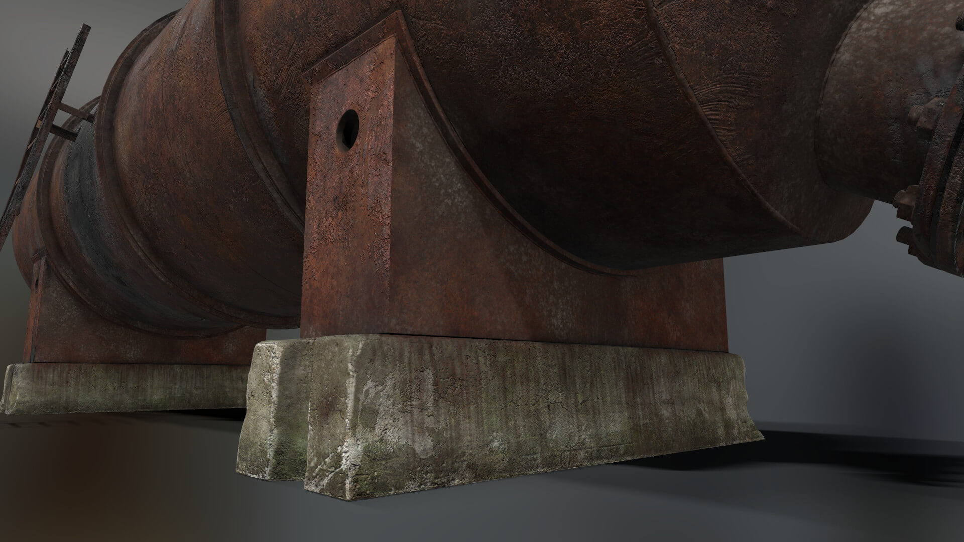 Rusty Cistern - 3D Model by Grishmanovskij Anton