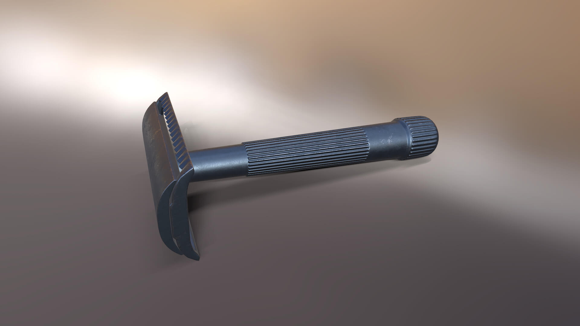 Safety Razor - 3D Model by Grishmanovskij Anton
