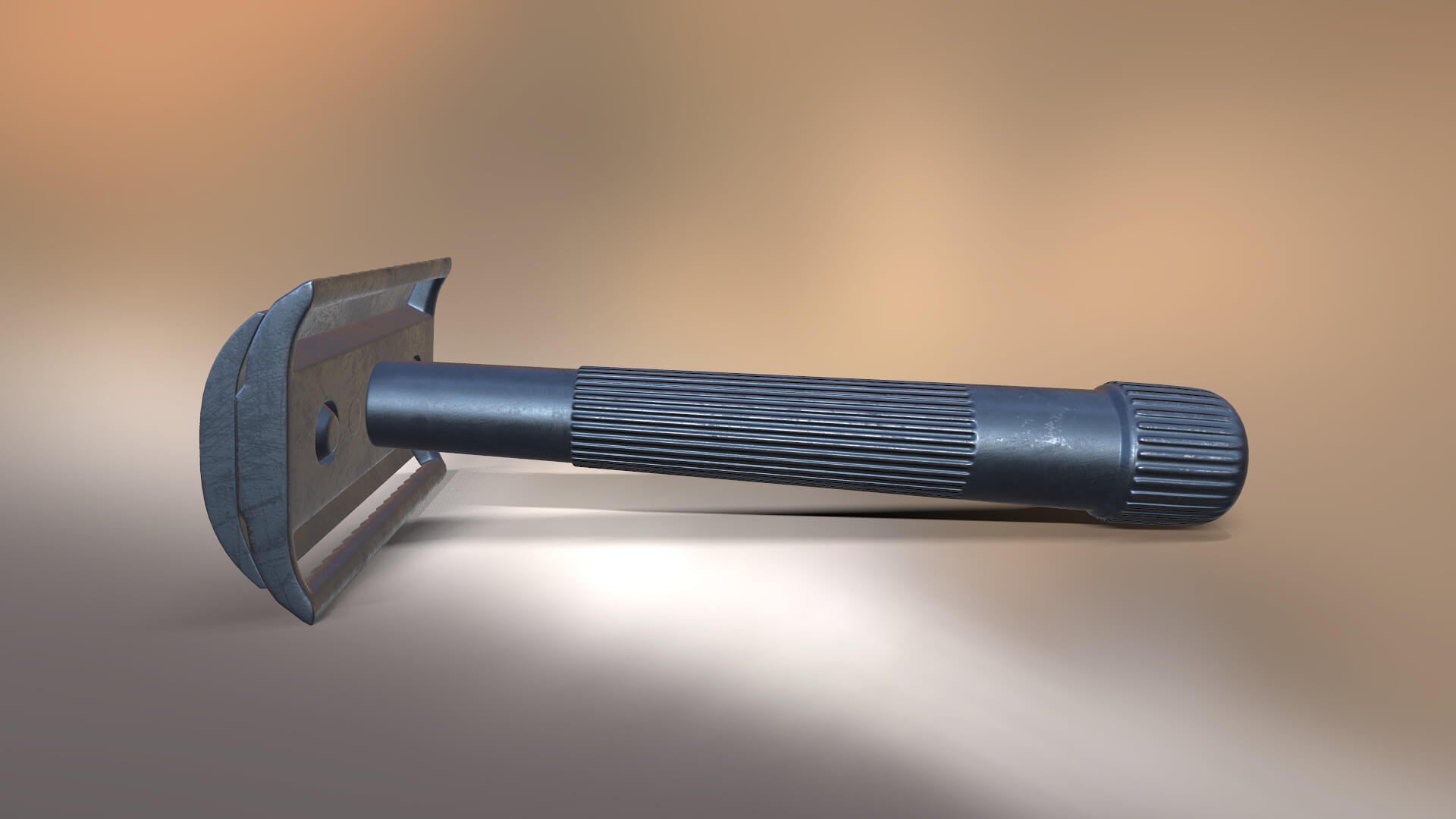 Safety Razor - 3D Model by Grishmanovskij Anton