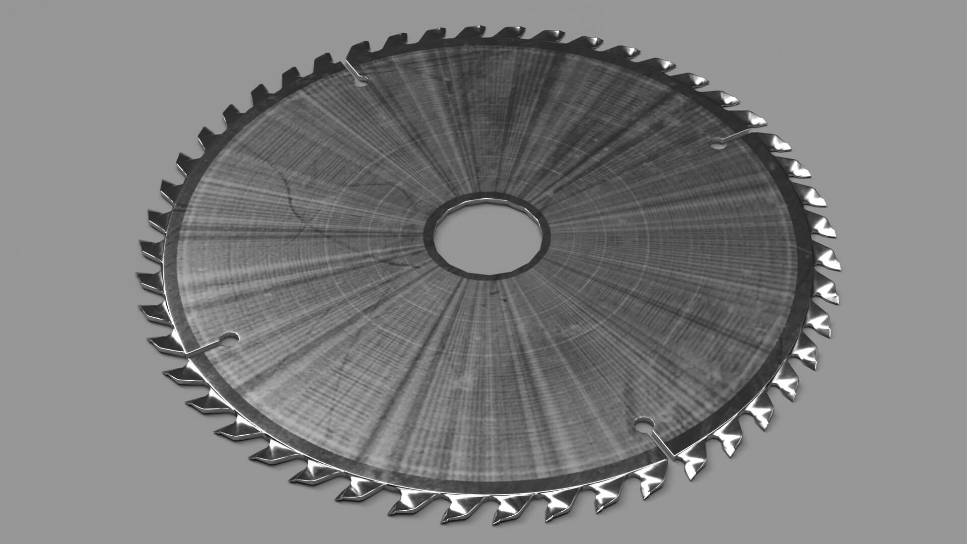 Saw Disk - 3D Model by Grishmanovskij Anton