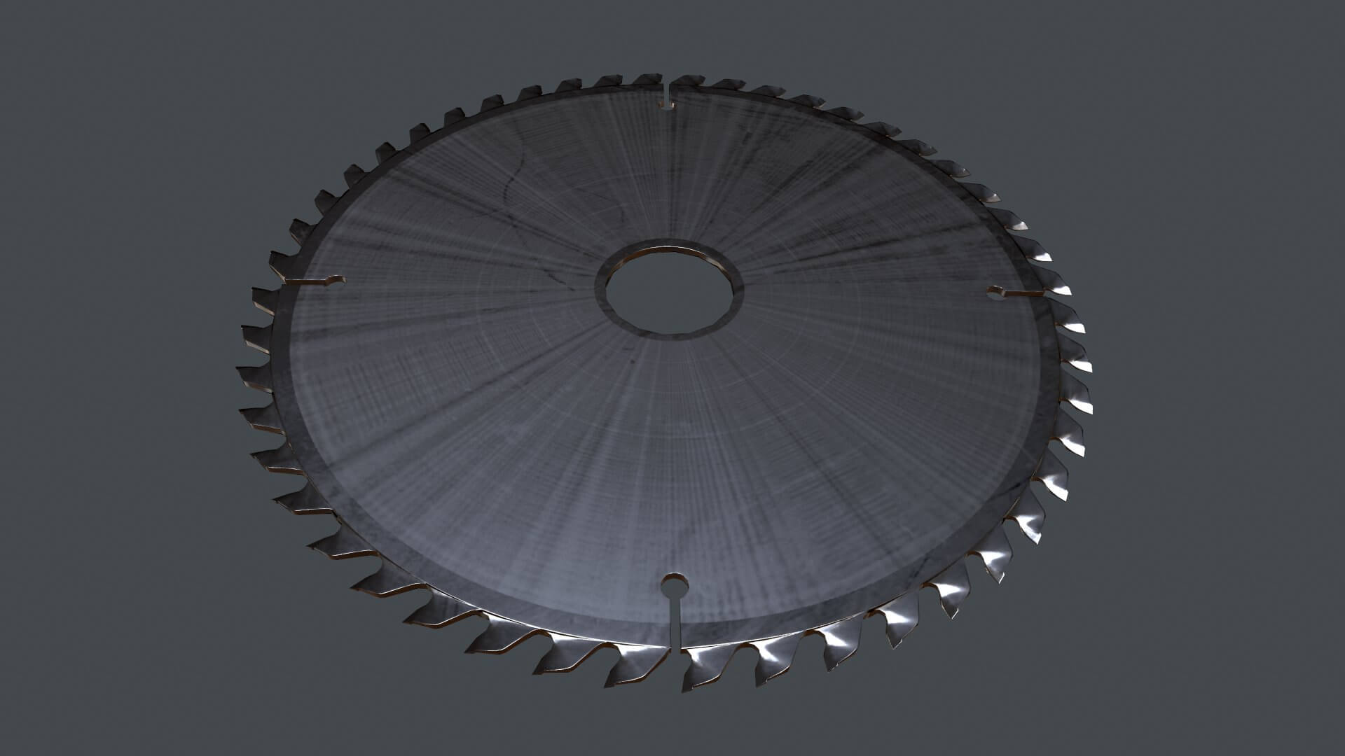 Saw Disk - 3D Model by Grishmanovskij Anton