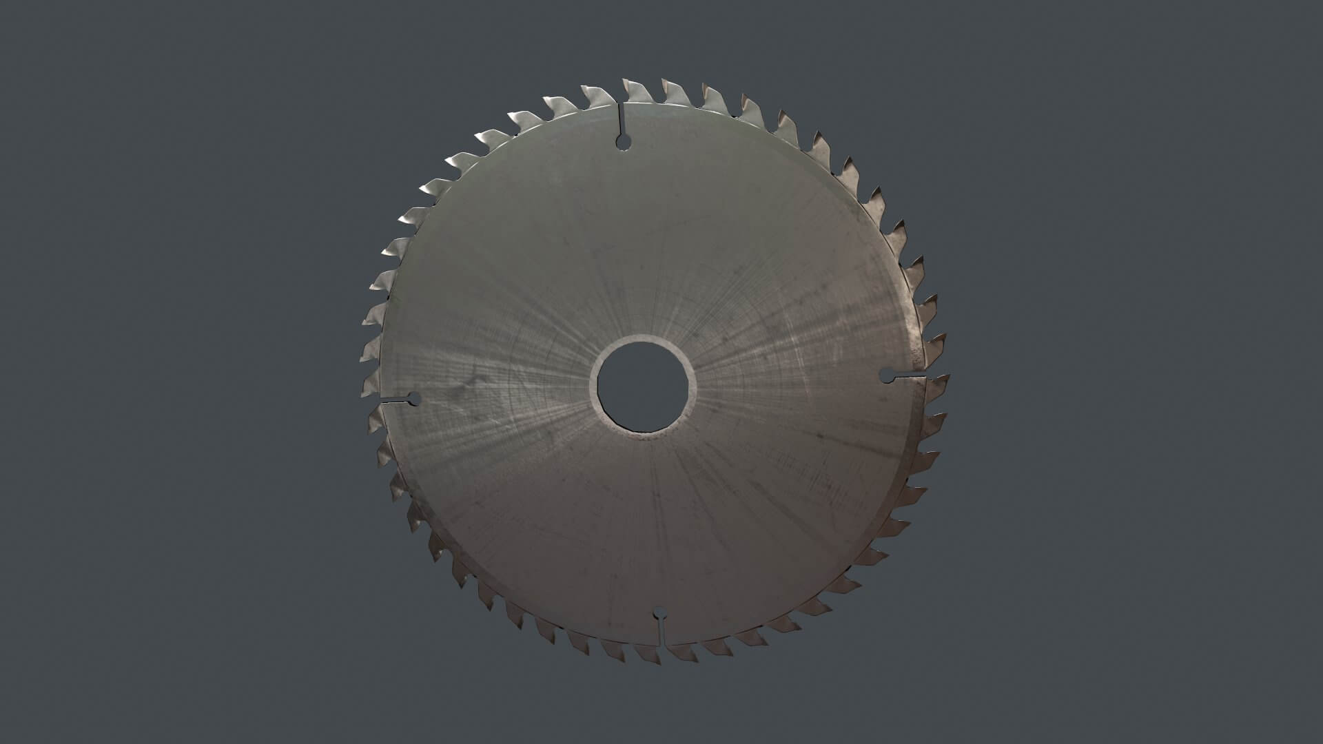 Saw Disk - 3D Model by Grishmanovskij Anton