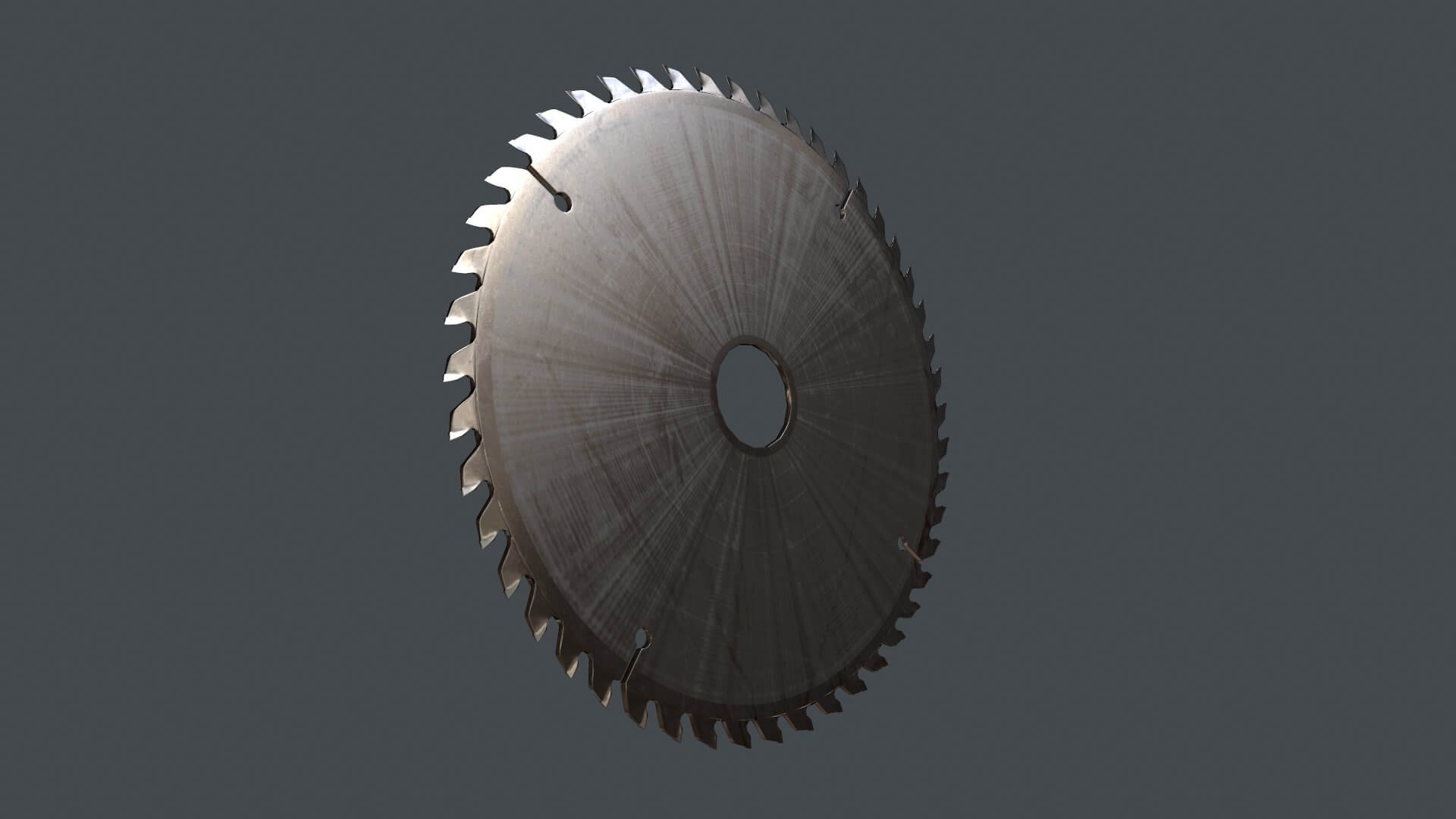 Saw Disk - 3D Model by Grishmanovskij Anton