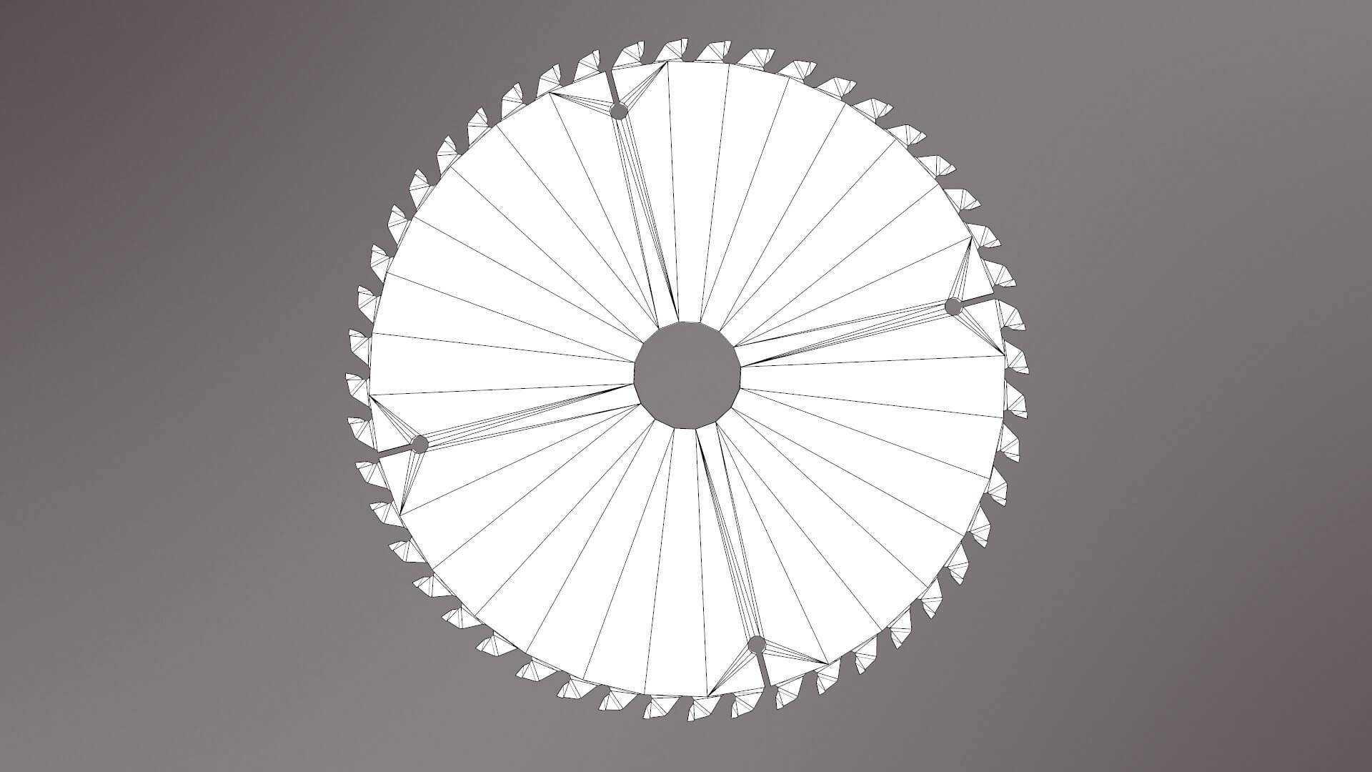 Saw Disk - 3D Model by Grishmanovskij Anton