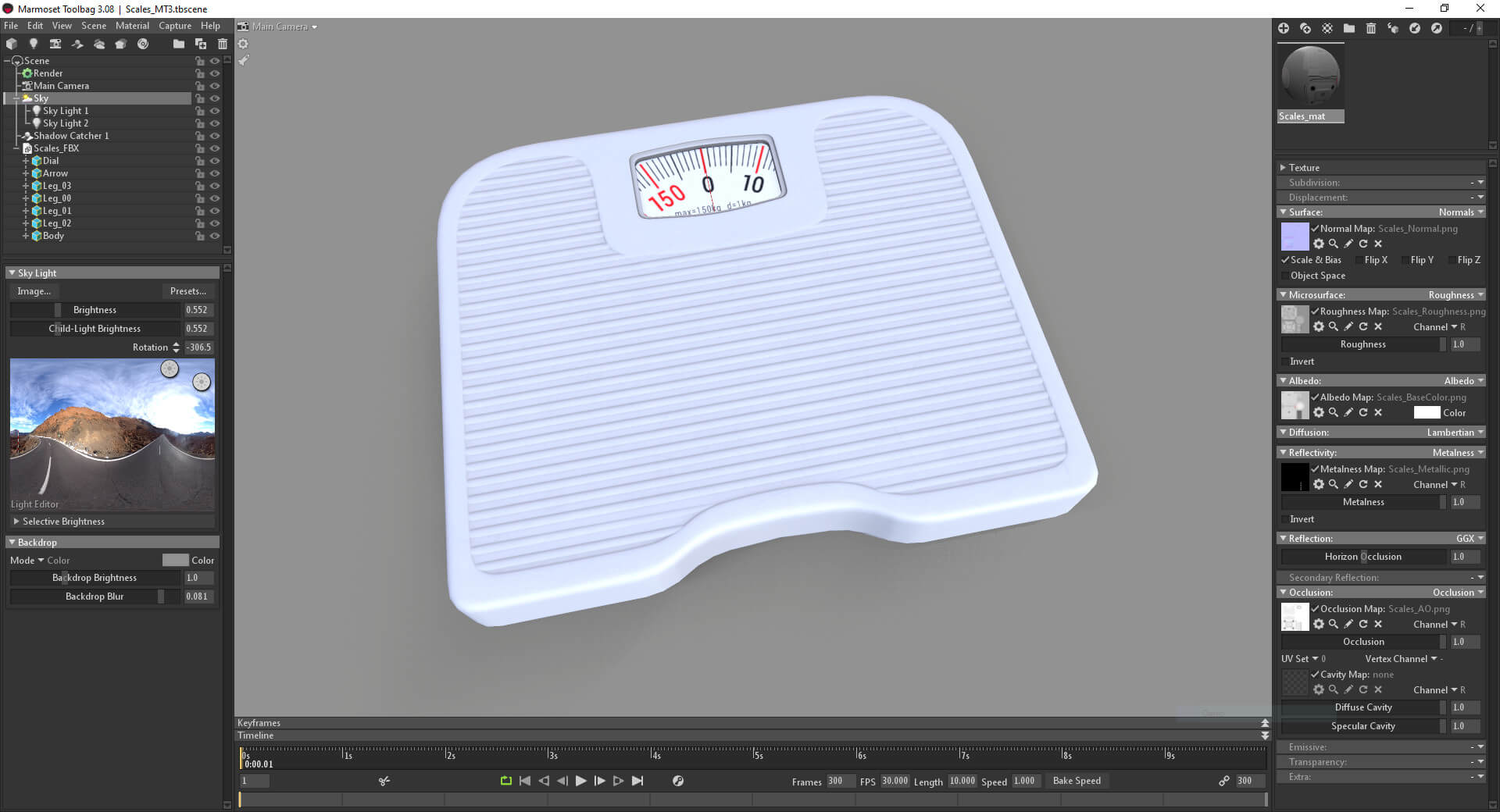 Scales - 3D Model by Grishmanovskij Anton