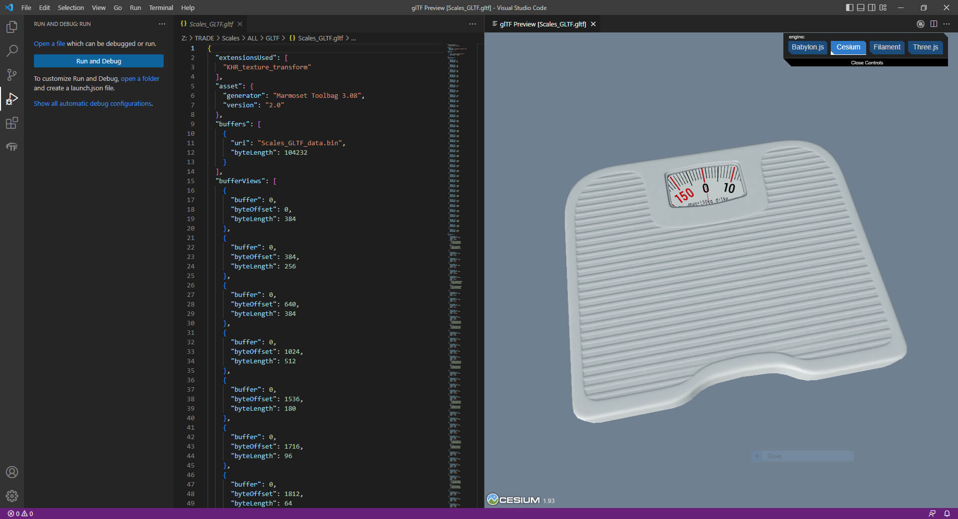 Scales - 3D Model by Grishmanovskij Anton
