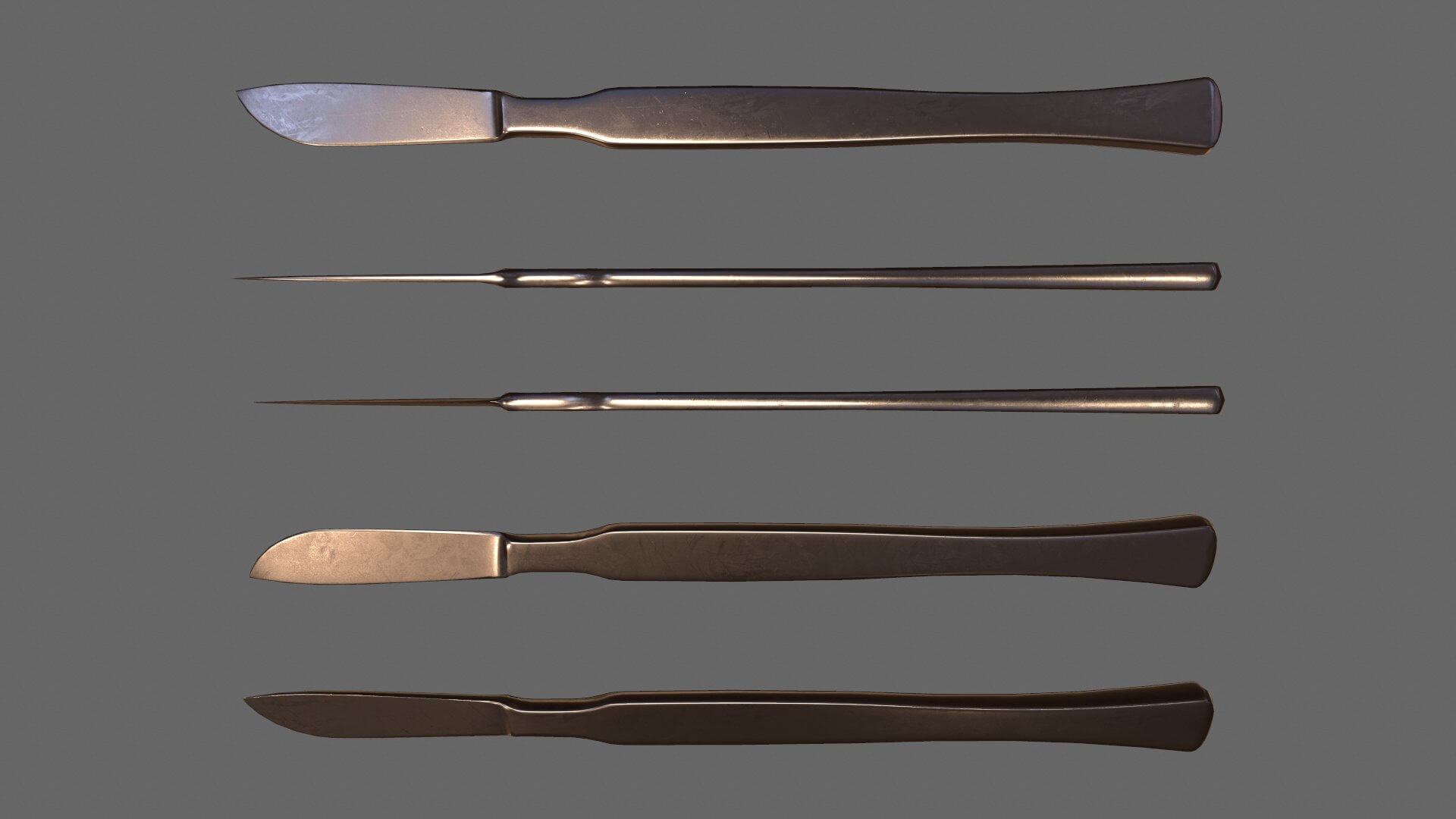 Scalpel - 3D Model by Grishmanovskij Anton