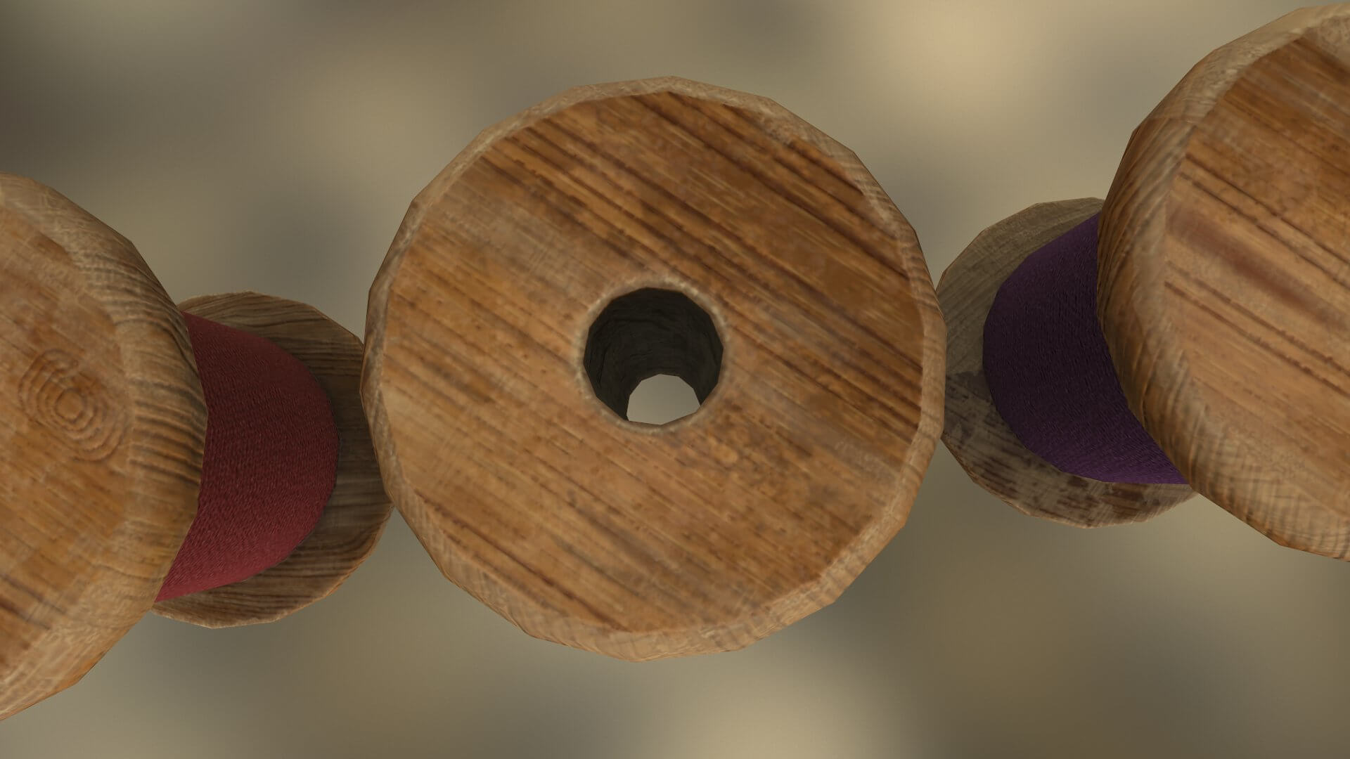 Sewing Threads - 3D Model by Grishmanovskij Anton