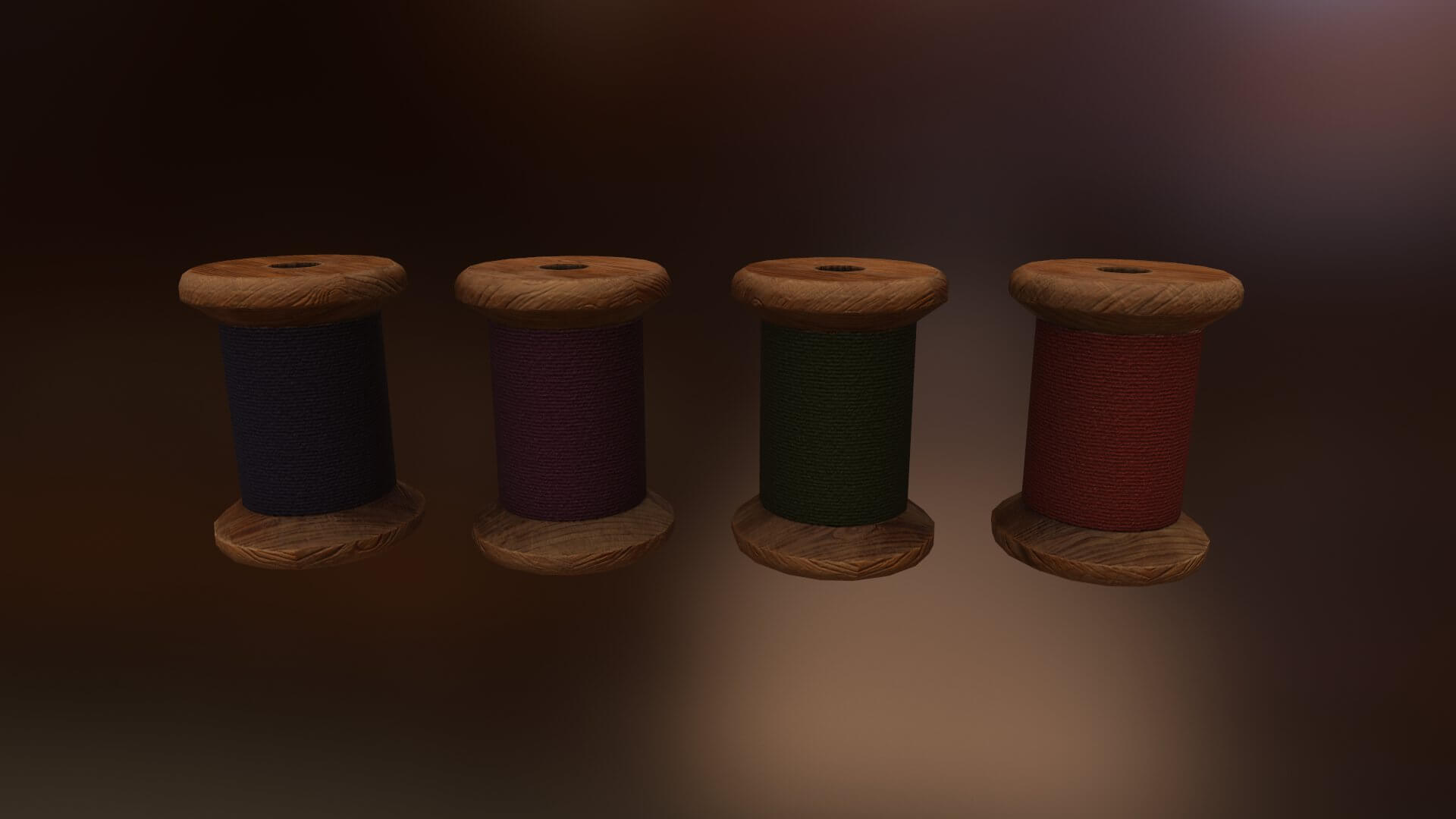 Sewing Threads - 3D Model by Grishmanovskij Anton