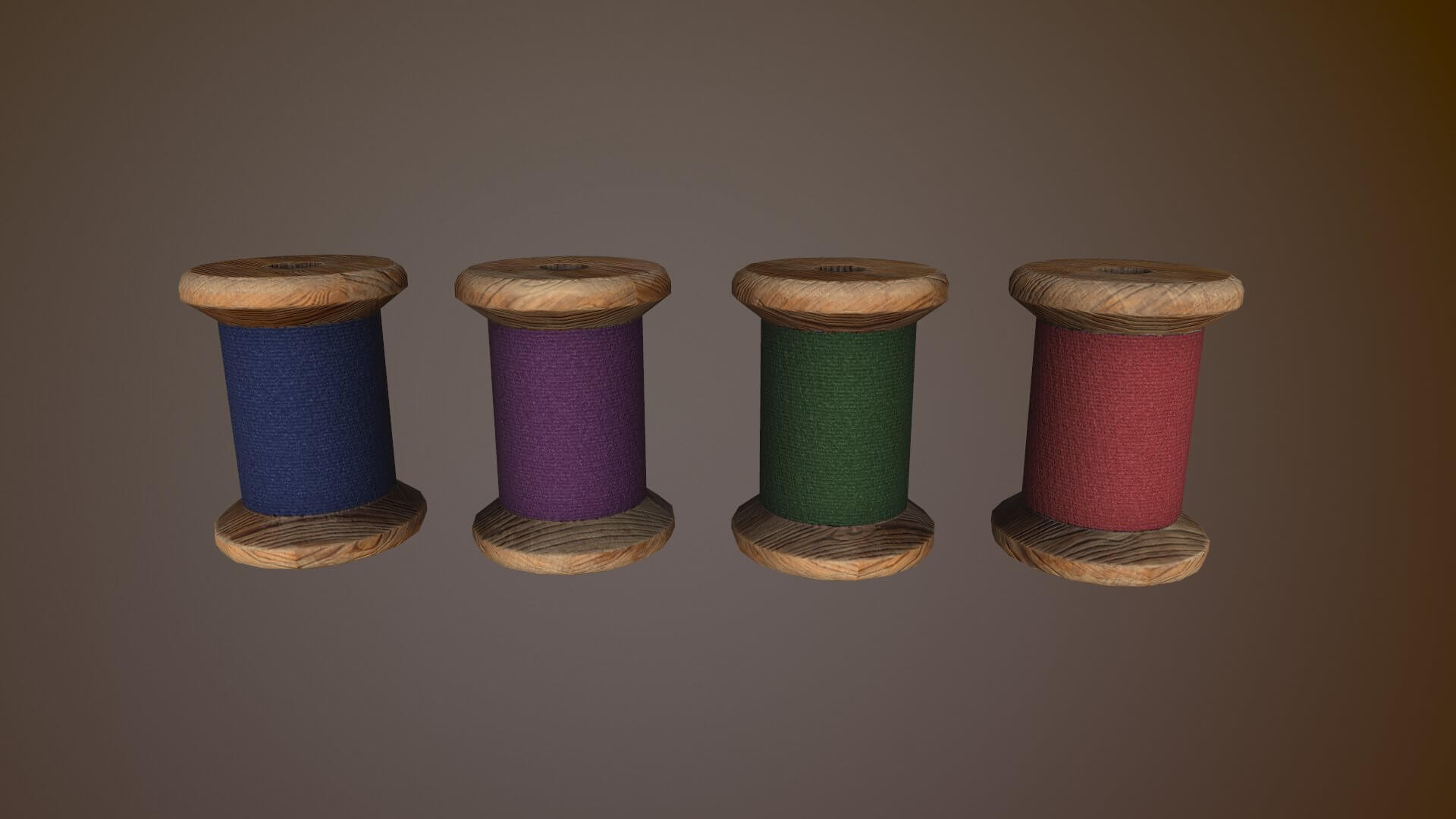 Sewing Threads - 3D Model by Grishmanovskij Anton