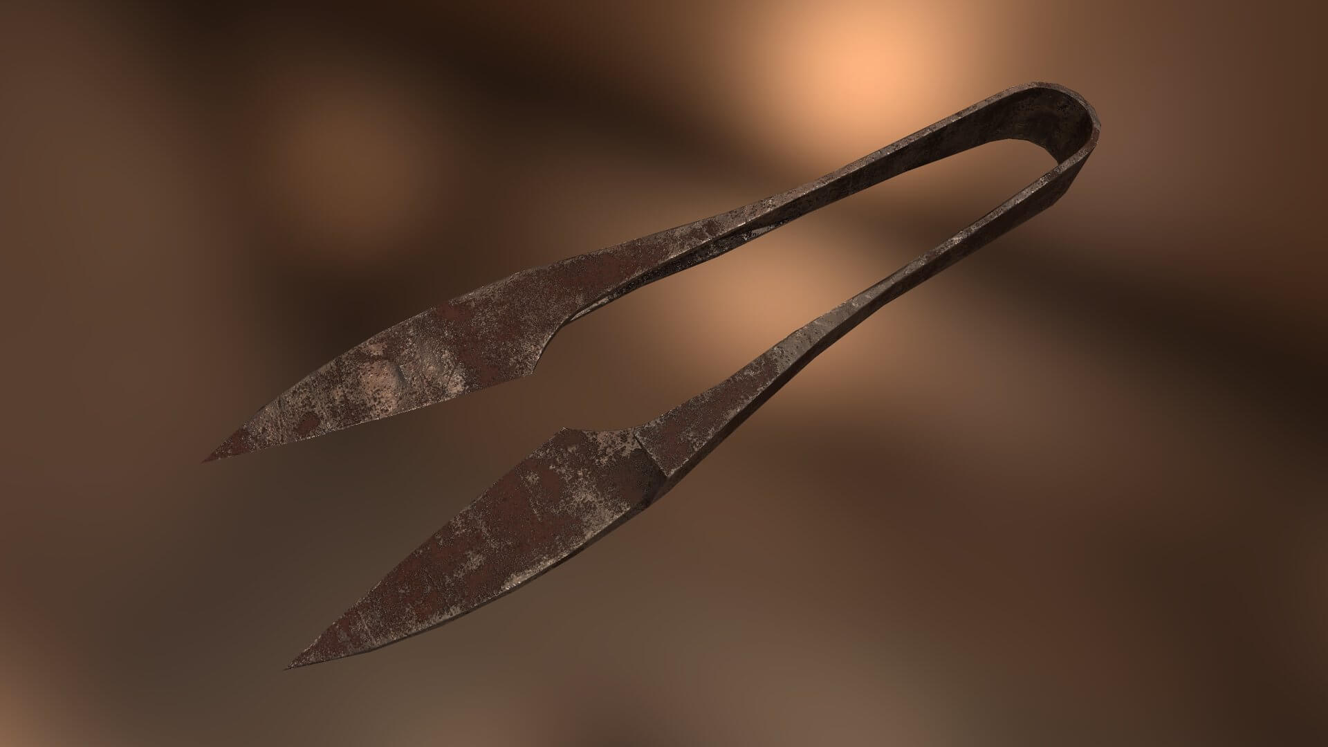Sheep Shears - 3D Model by Grishmanovskij Anton